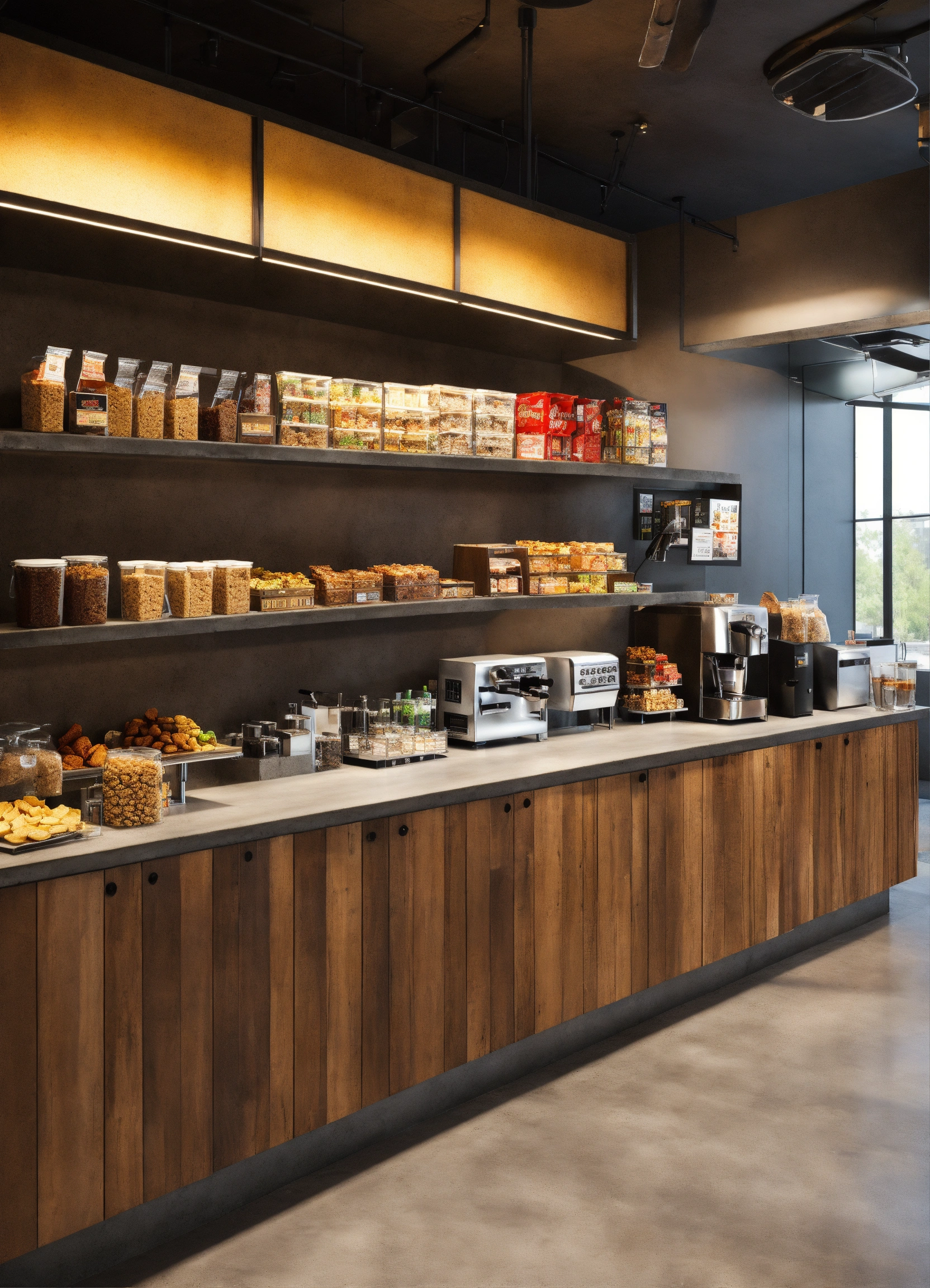 Lexica - A self serve breakroom snack bar with snacks on an easy to ...