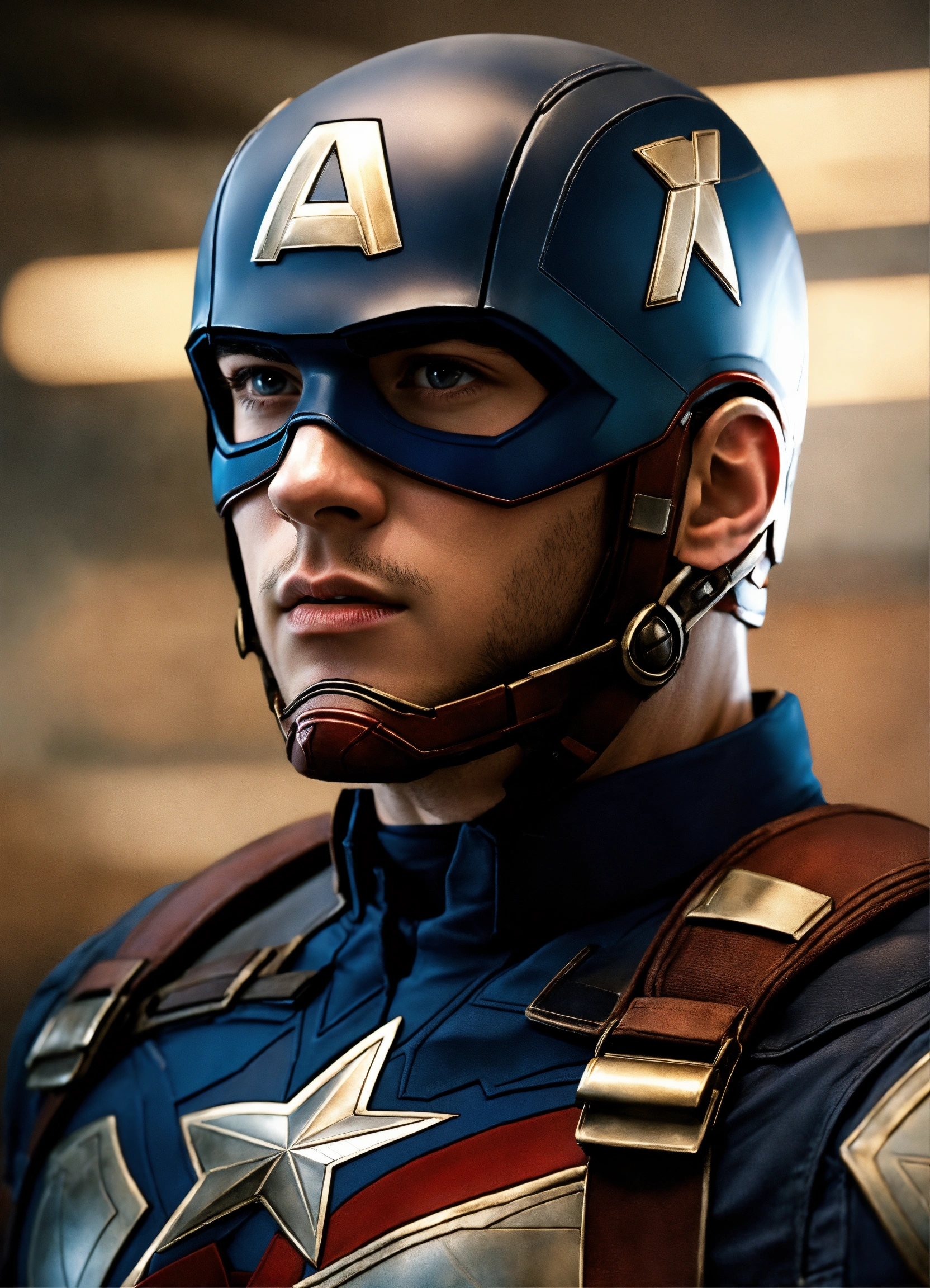 Lexica - A realistic Captain America