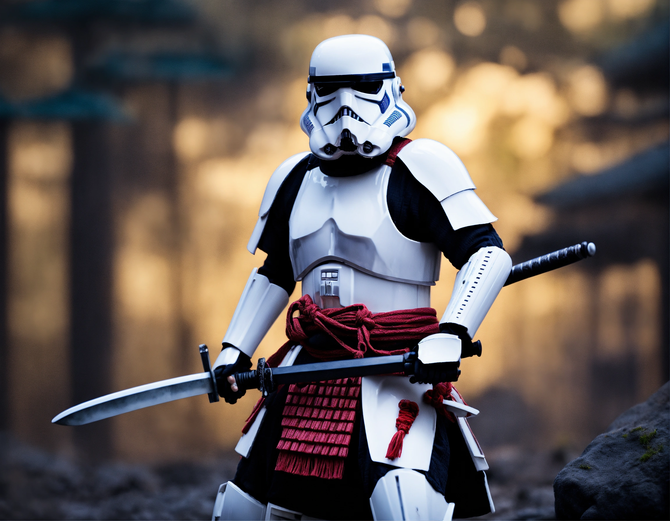 Lexica - Samurai warrior stormtrooper