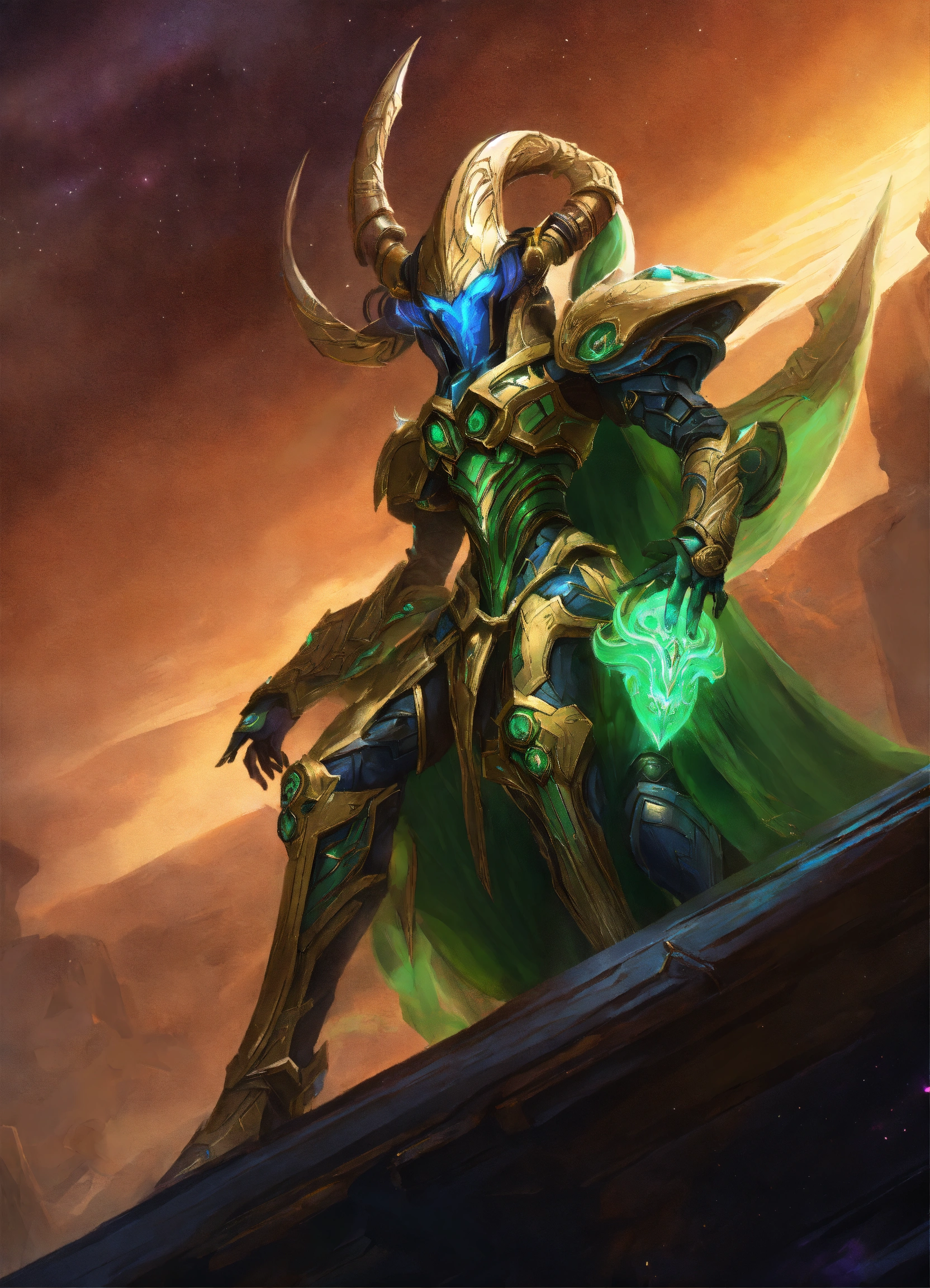 Lexica - Legacy of the void matriarch Zeratul, starcraft protoss art