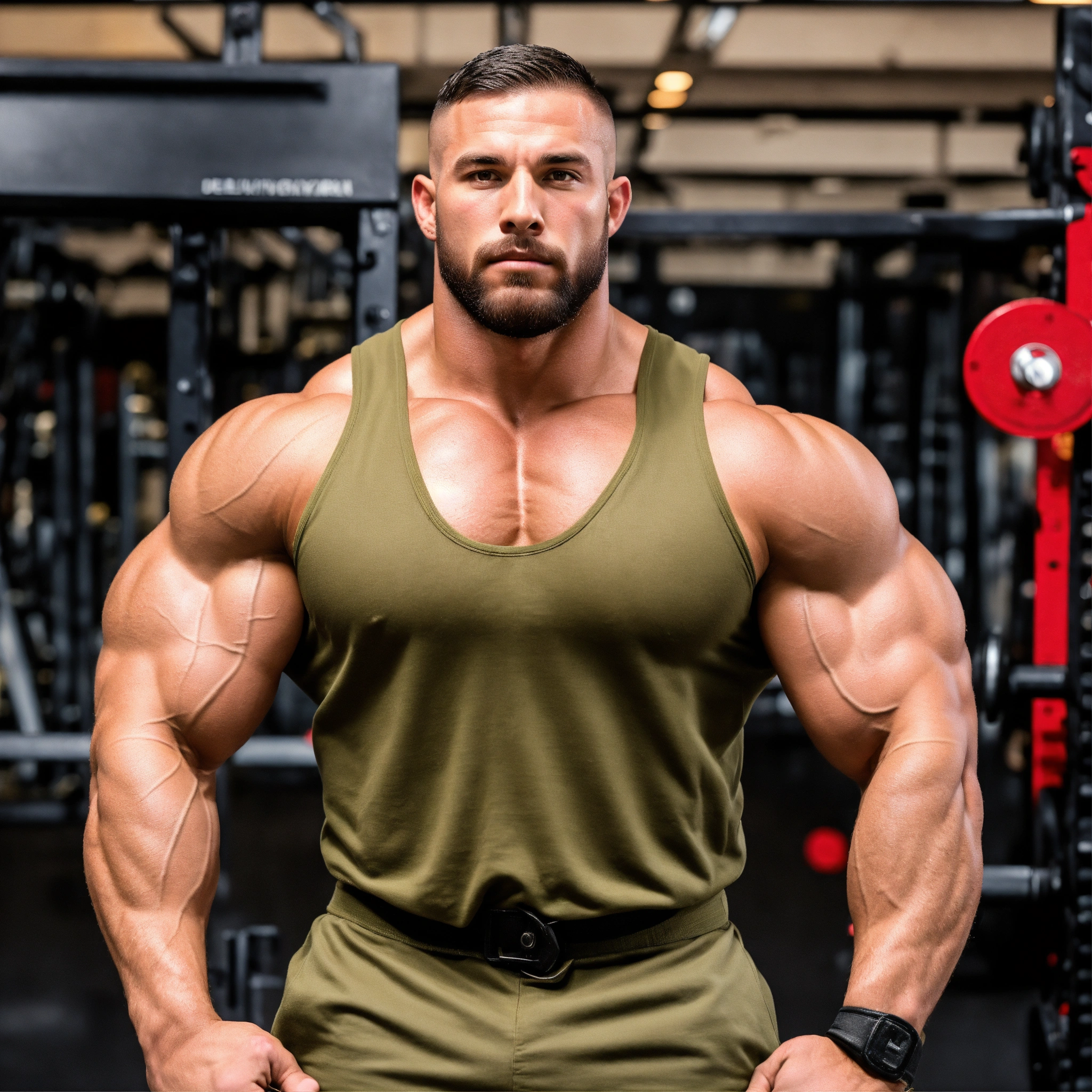 Lexica - 30-year-old man with big muscles, big bodybuilder, body like a ...