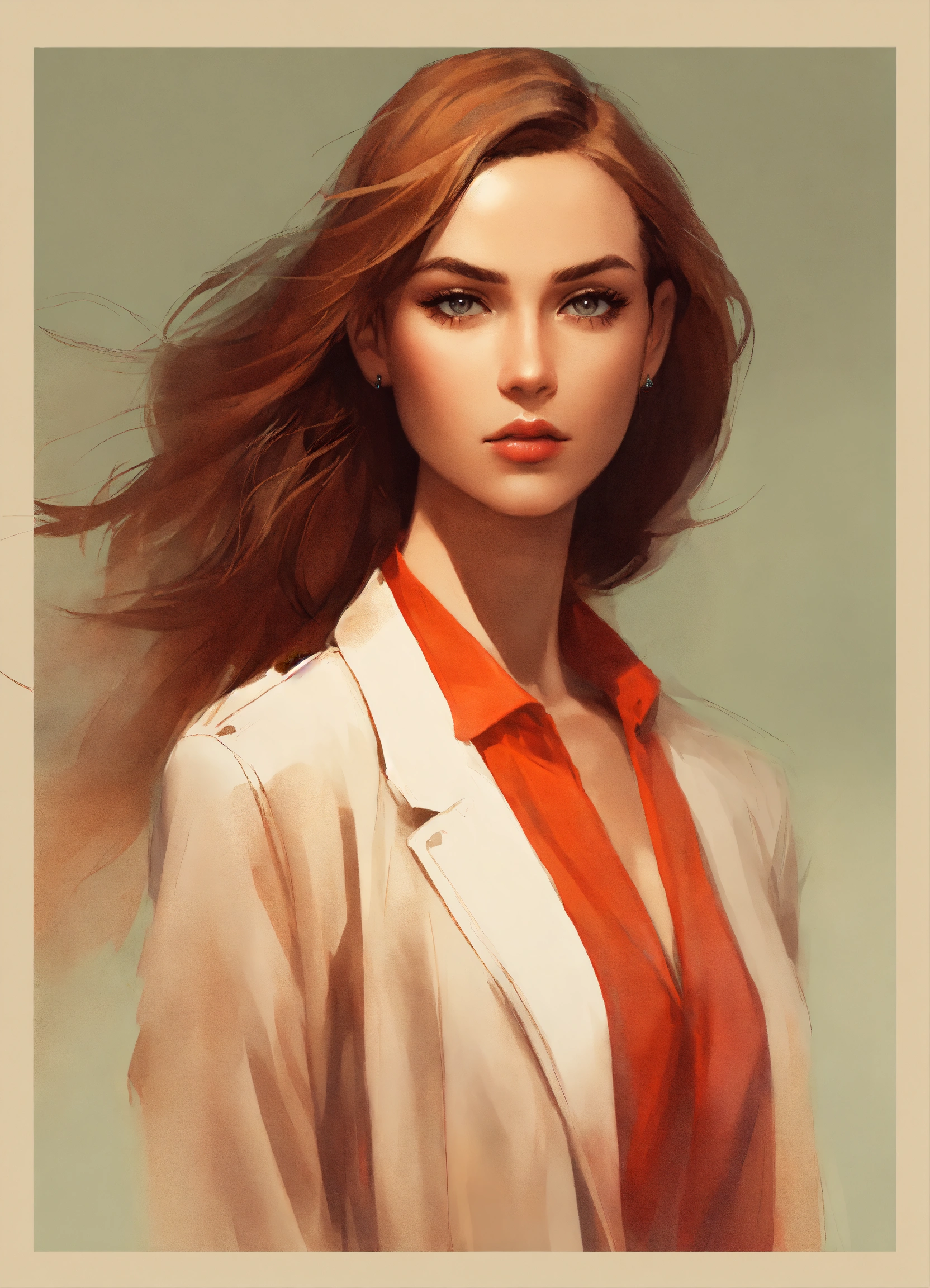Lexica - Create a character for book cover design a beautiful modern ...