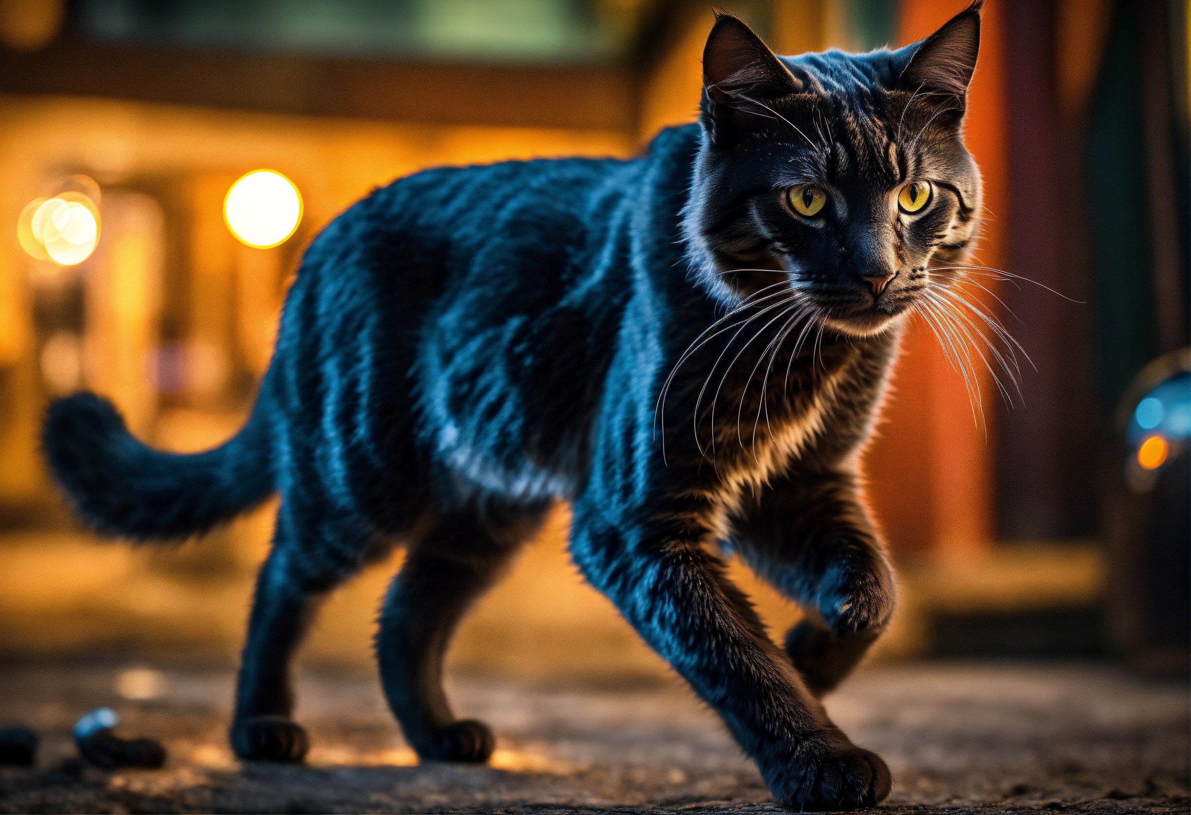 Lexica - Produce me an image of cat wolverine in fighting action, movie ...