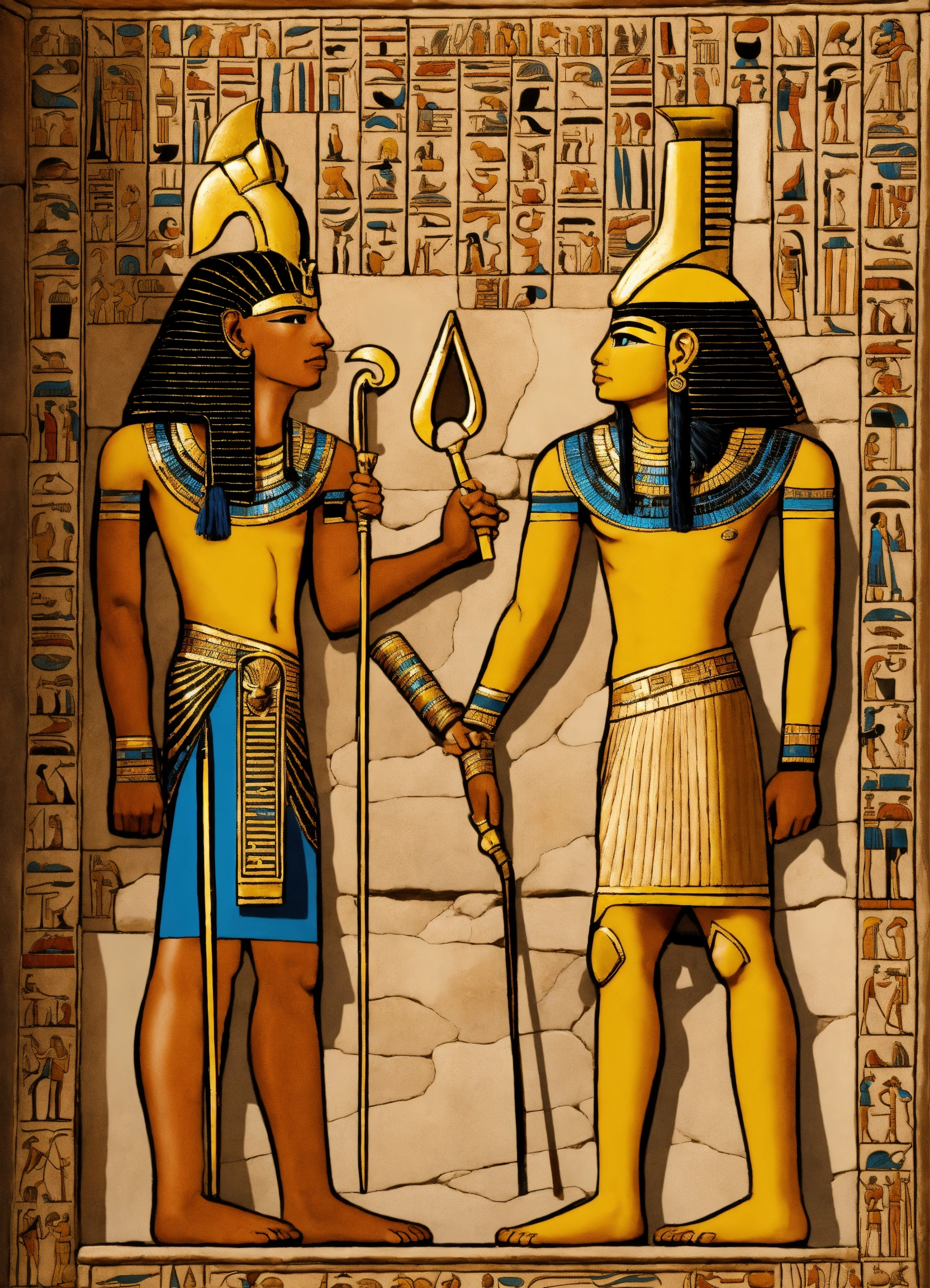 Lexica - An epic fantasy scene in ancient Egypt featuring Cheops, the ...