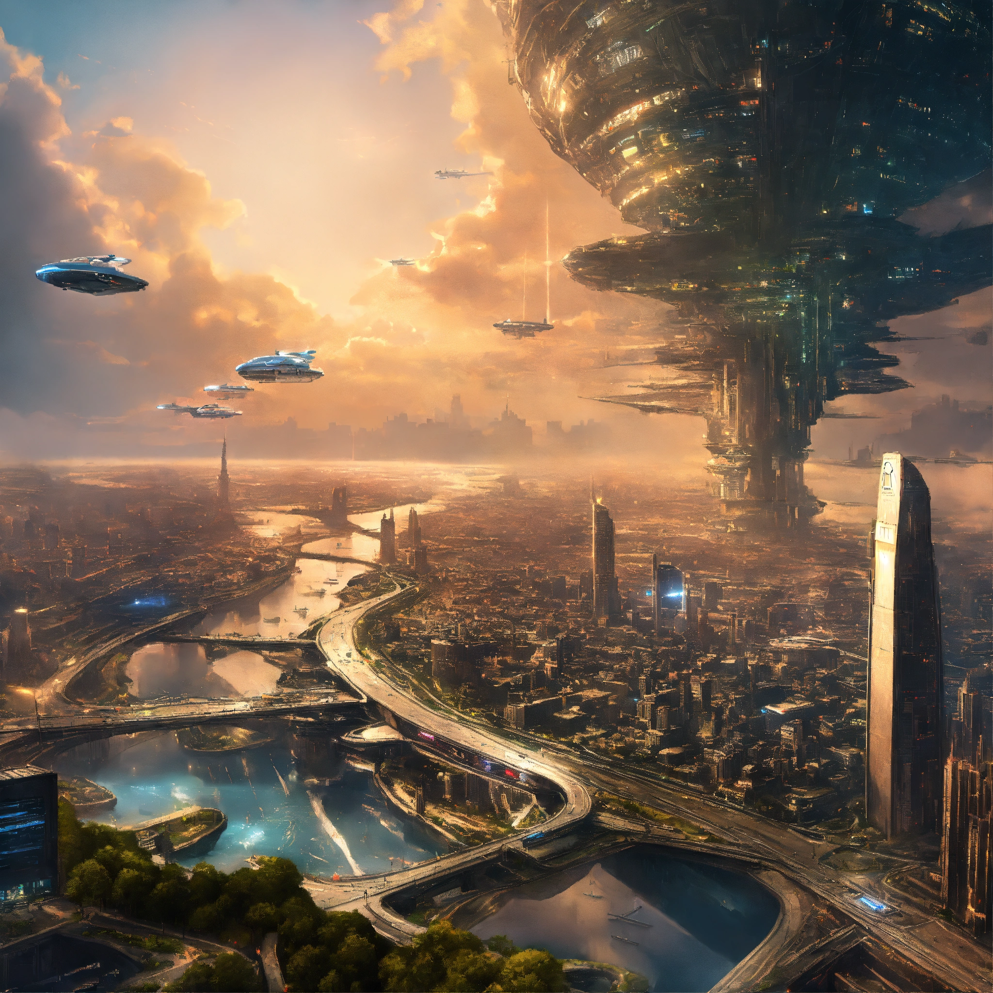 Lexica - Gigantic damm, very high very big bevor a gignatic channel on ...