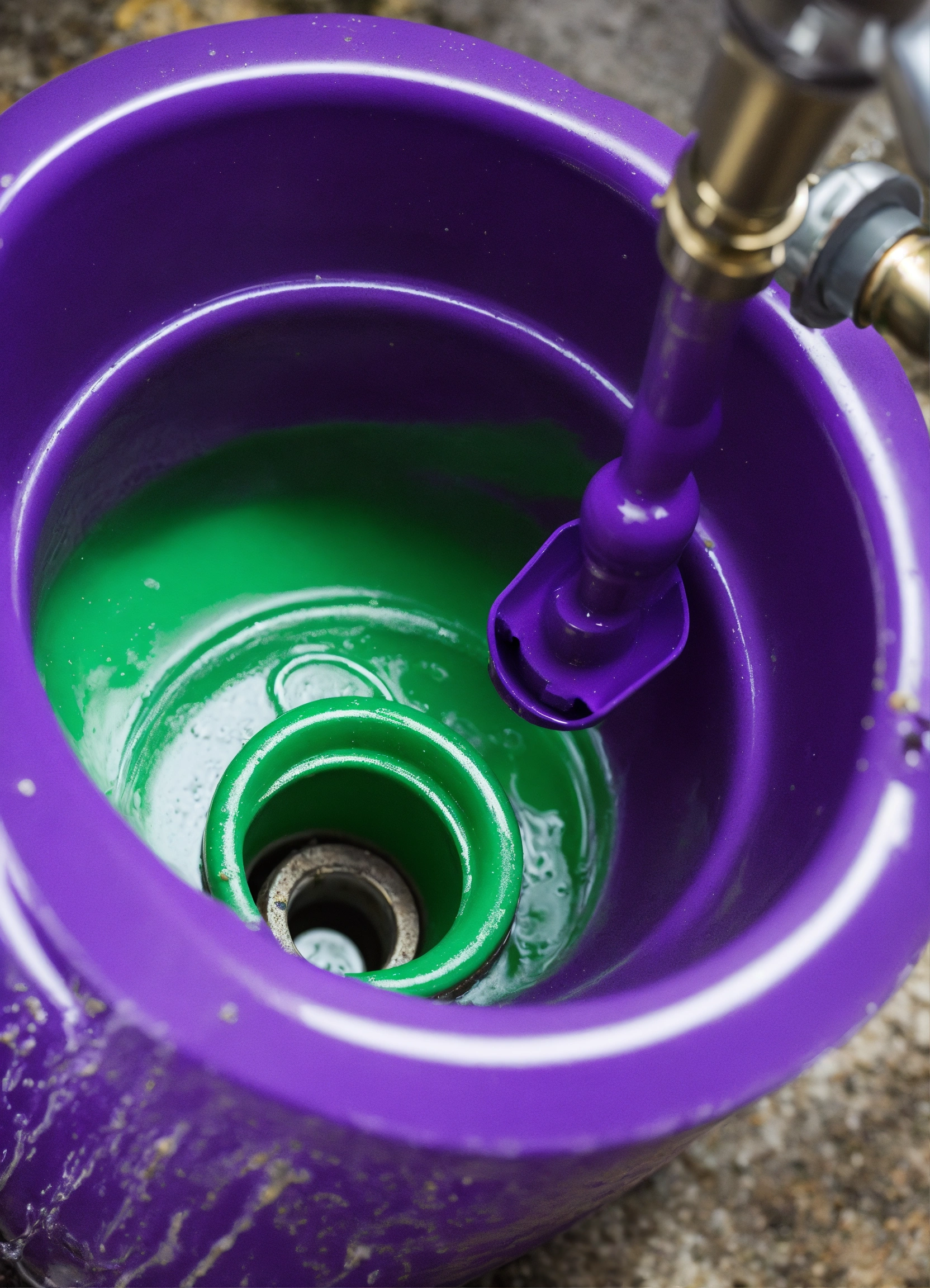 Lexica - Purple color plumber drain clog service