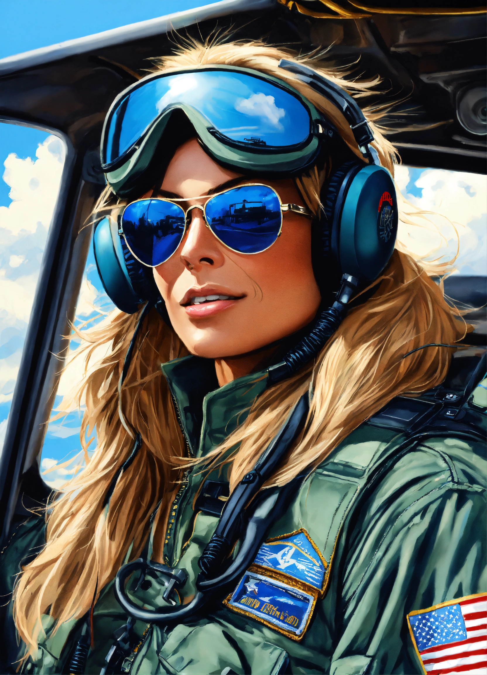 Lexica - Trish Stratus. A beautiful female US Air force military ...