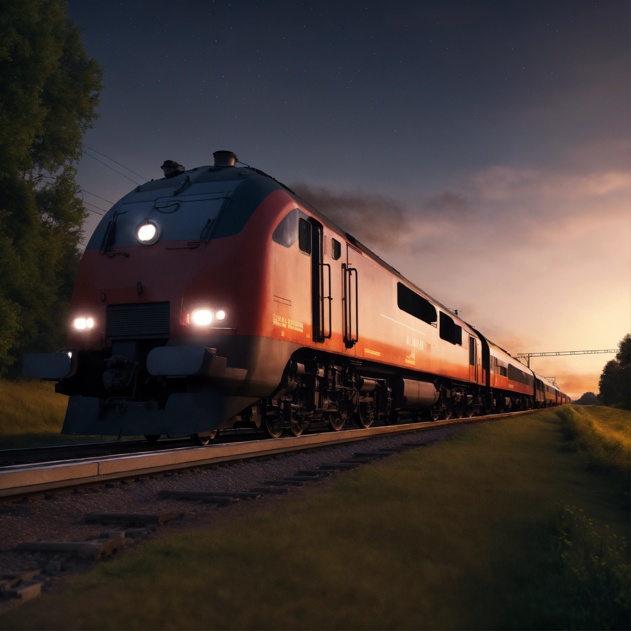 Lexica Medium Close up Realistic Train It Shines So Much Of The