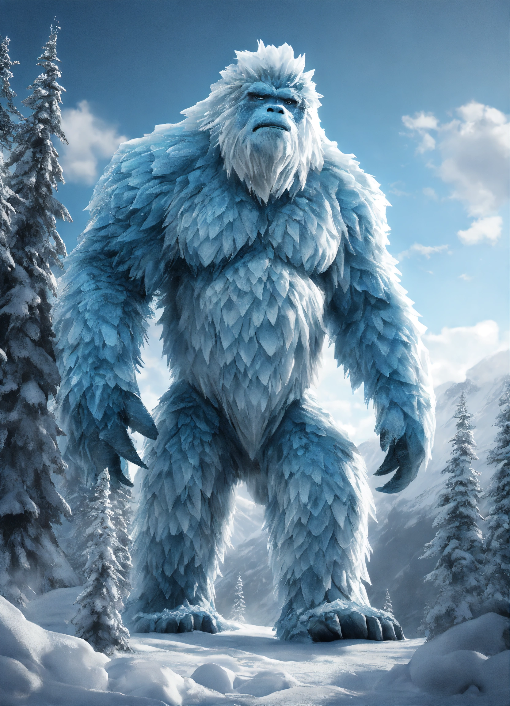 Lexica - Glacial Yeti Description The Glacial Yeti is a towering ...