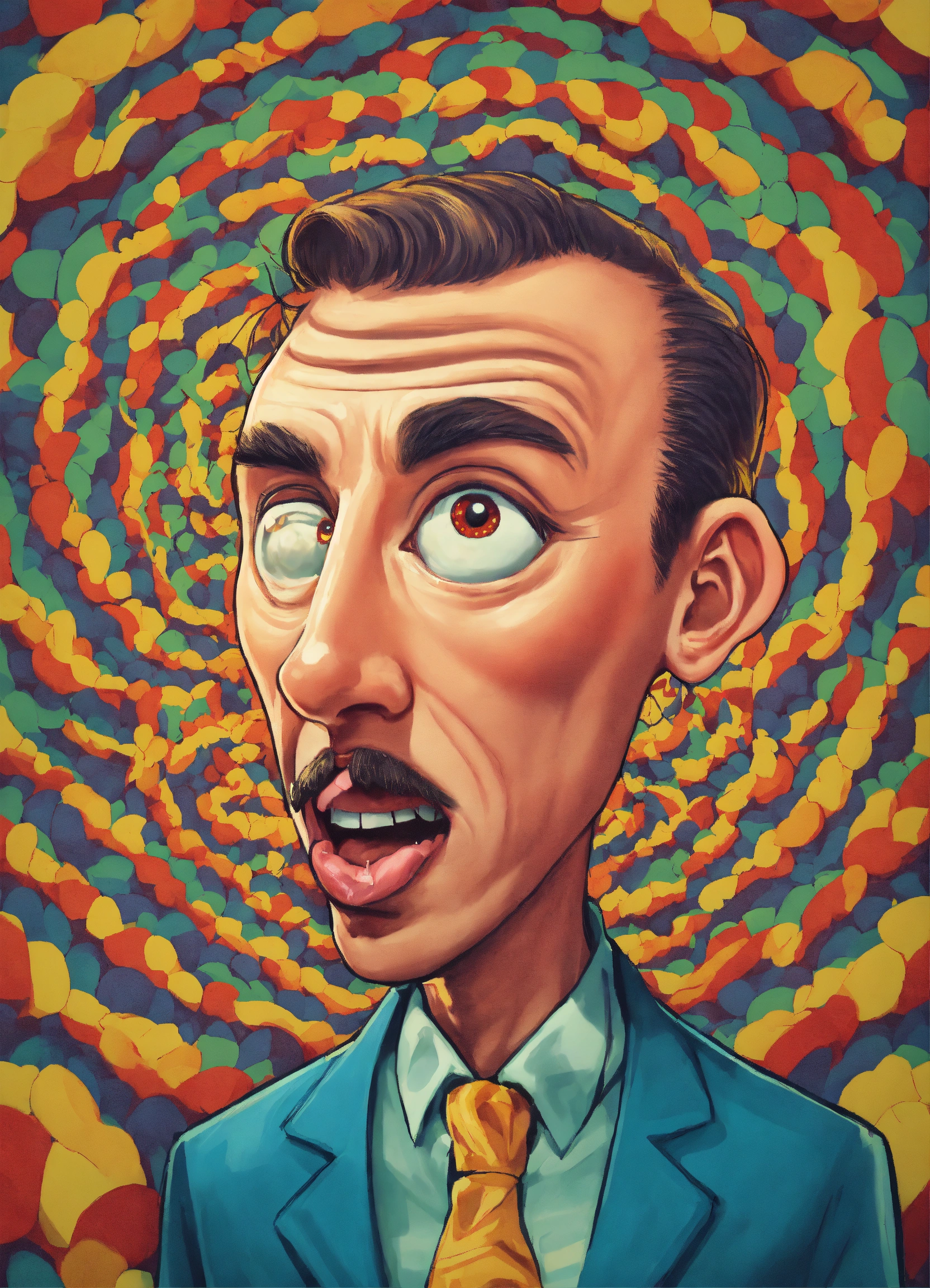 Lexica - Hypnotized man starring, brainwashed, mind controlled, with ...