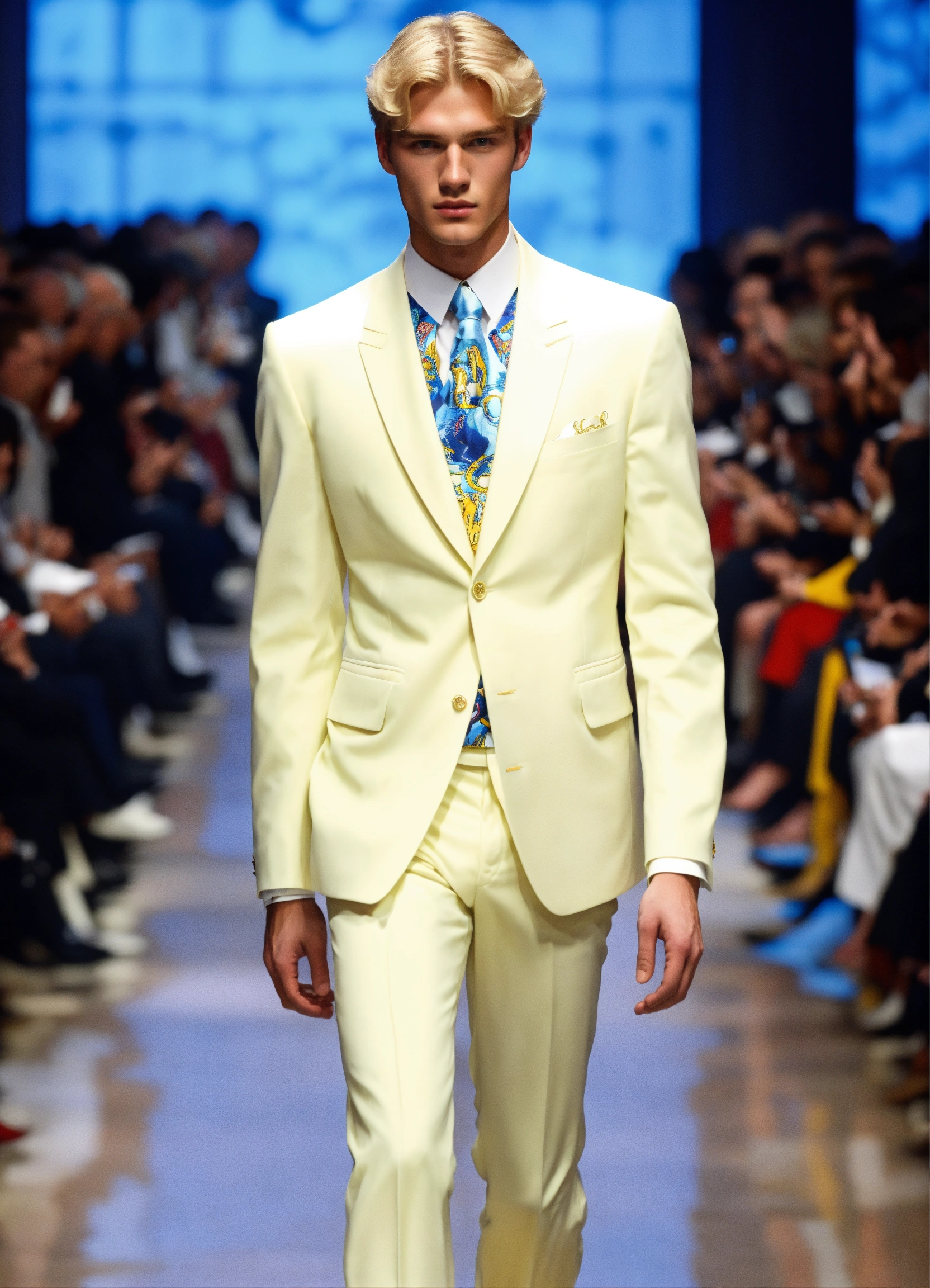 Lexica A Full Body Portrait Of A Pale Blonde Young Man Male Fashion