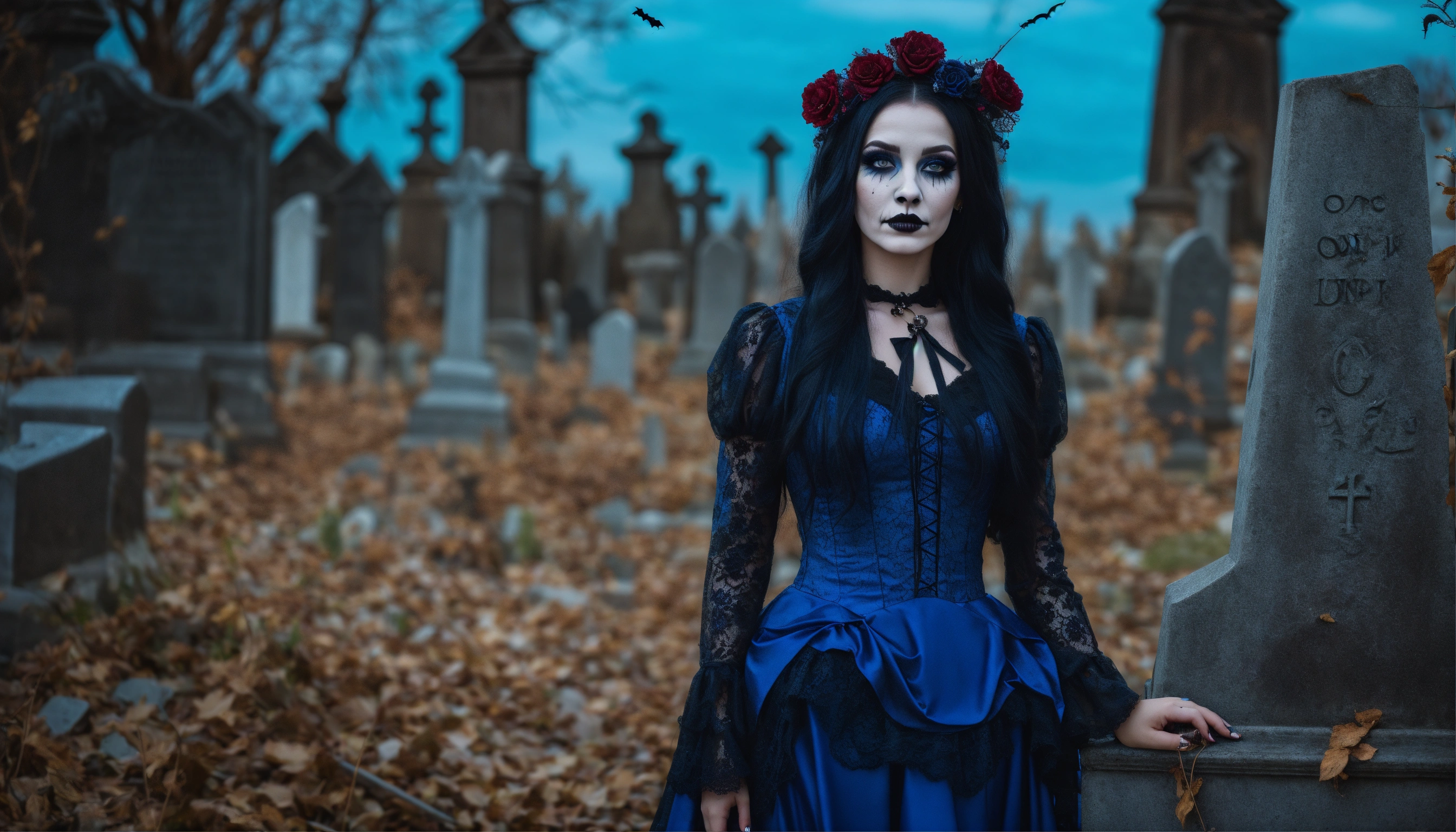 Lexica - Hyper realist photo of a Beautiful young woman in goth outfit ...