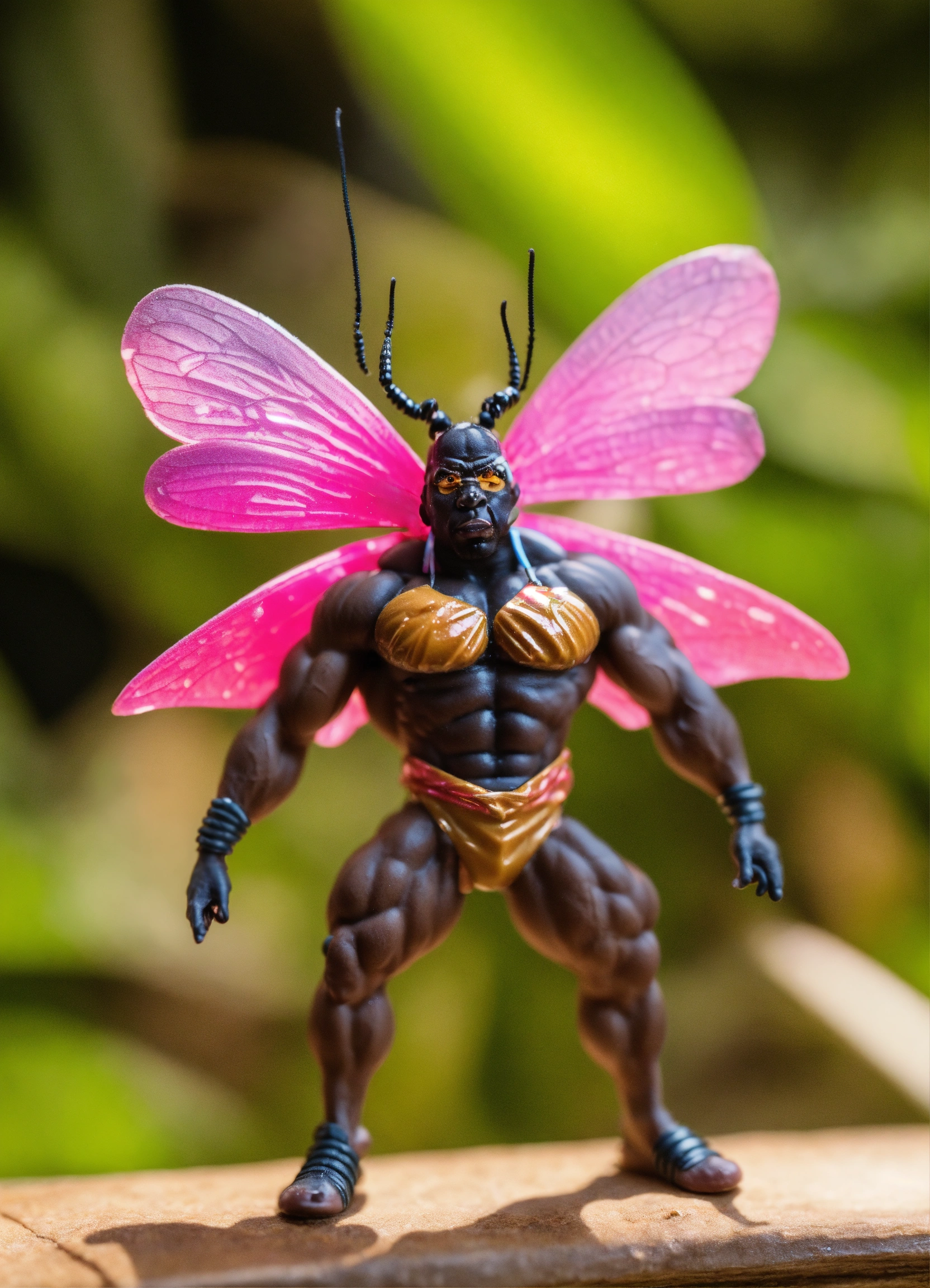 Lexica - 1 inch Bug size Shrunk tiny shrinking micro Rapper fairy toy ...