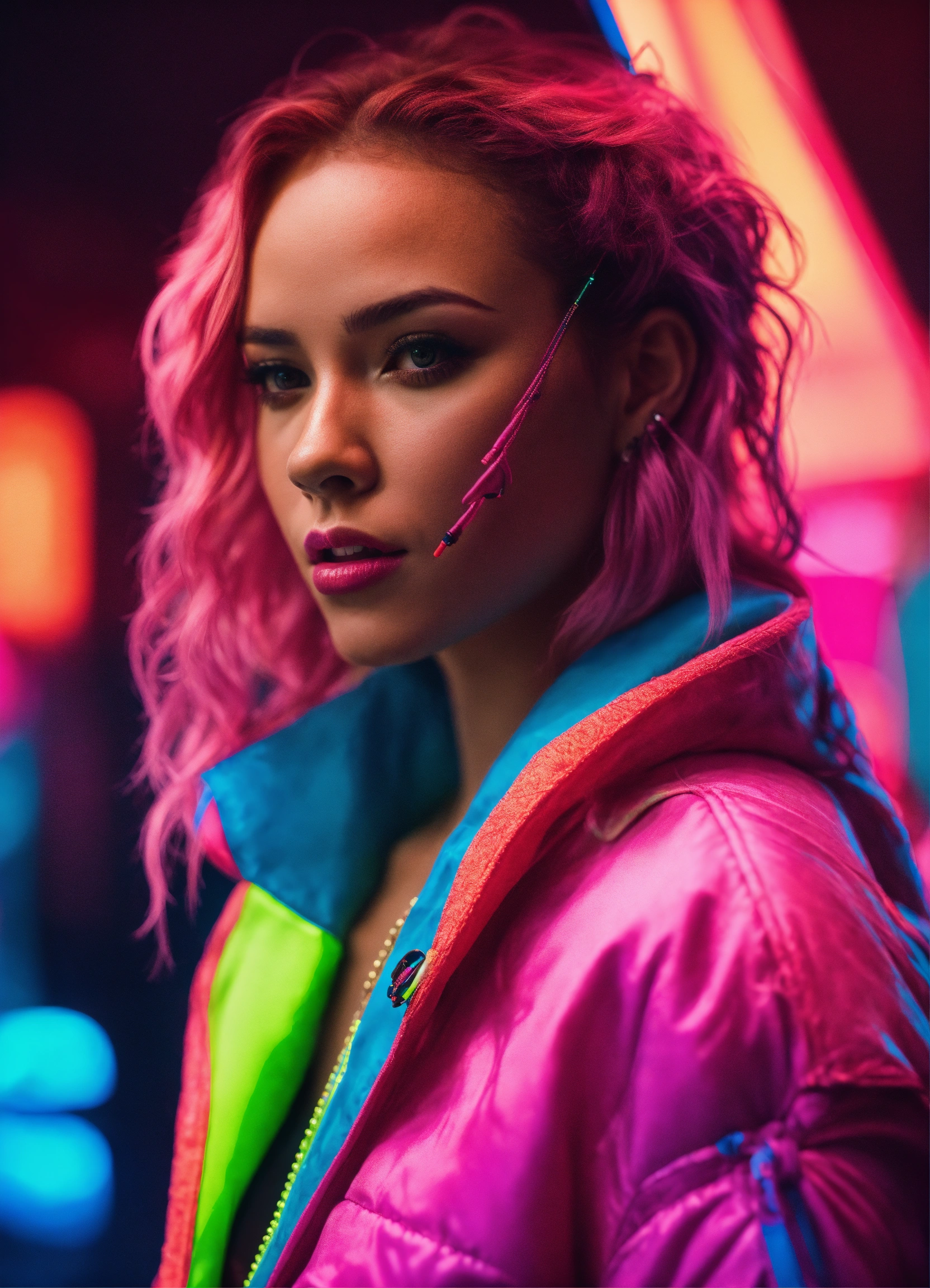 Lexica - Cinematic photography, modern, mixed female shape shifter ...