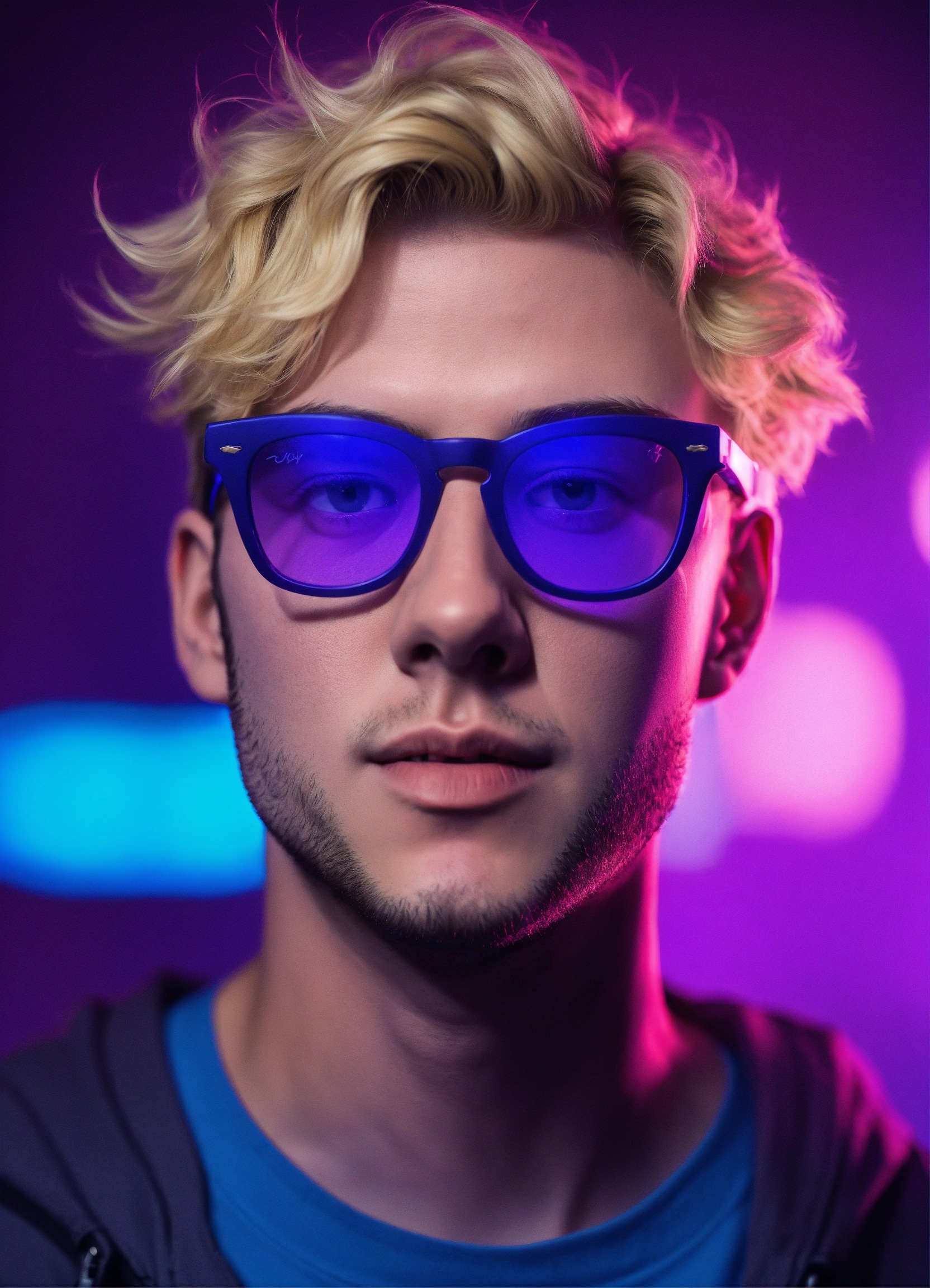 Lexica - A male gaming streamer with blonde hair and no facial hair ...