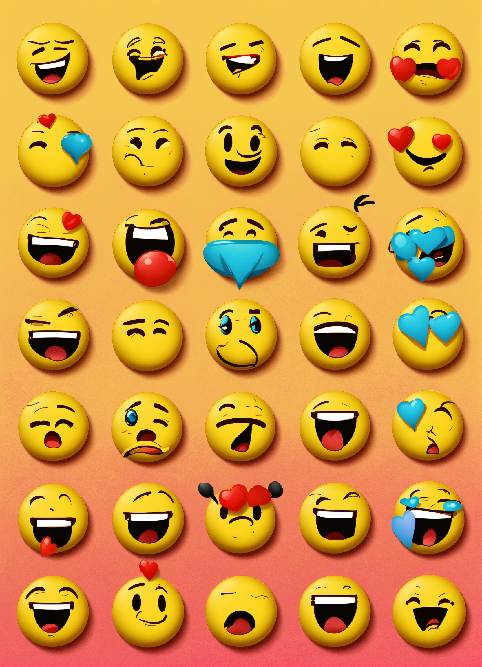 Lexica - Humb up and down. Emoticons set demonstrating opposing ...