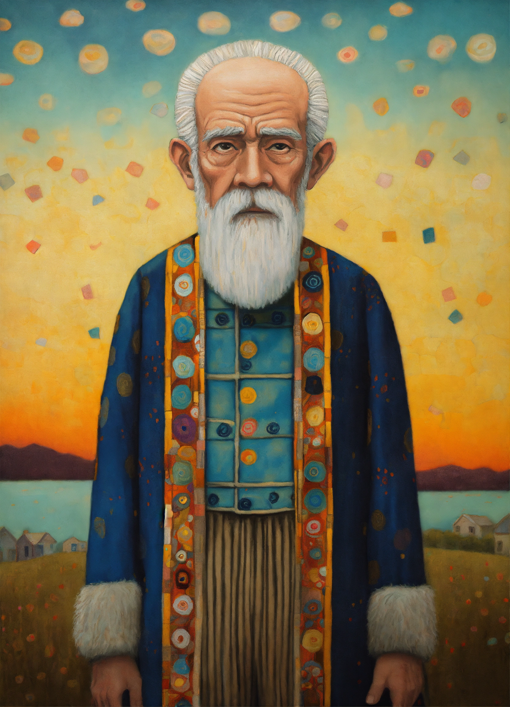 Lexica - Amazing grumpy old man wearing grumpy old man costume in the ...