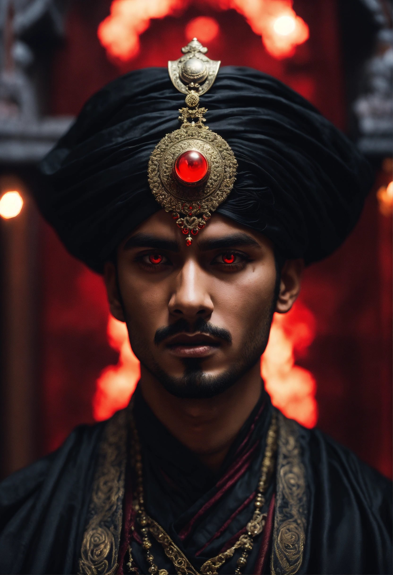 Lexica - Dark, mysterious and dramatic headshot of a young handsome ...