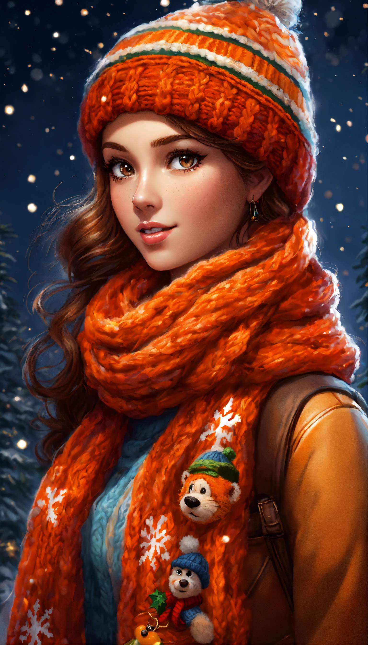 Lexica - Full body, Beautiful young girl with big hazel eyes, glamorous ...