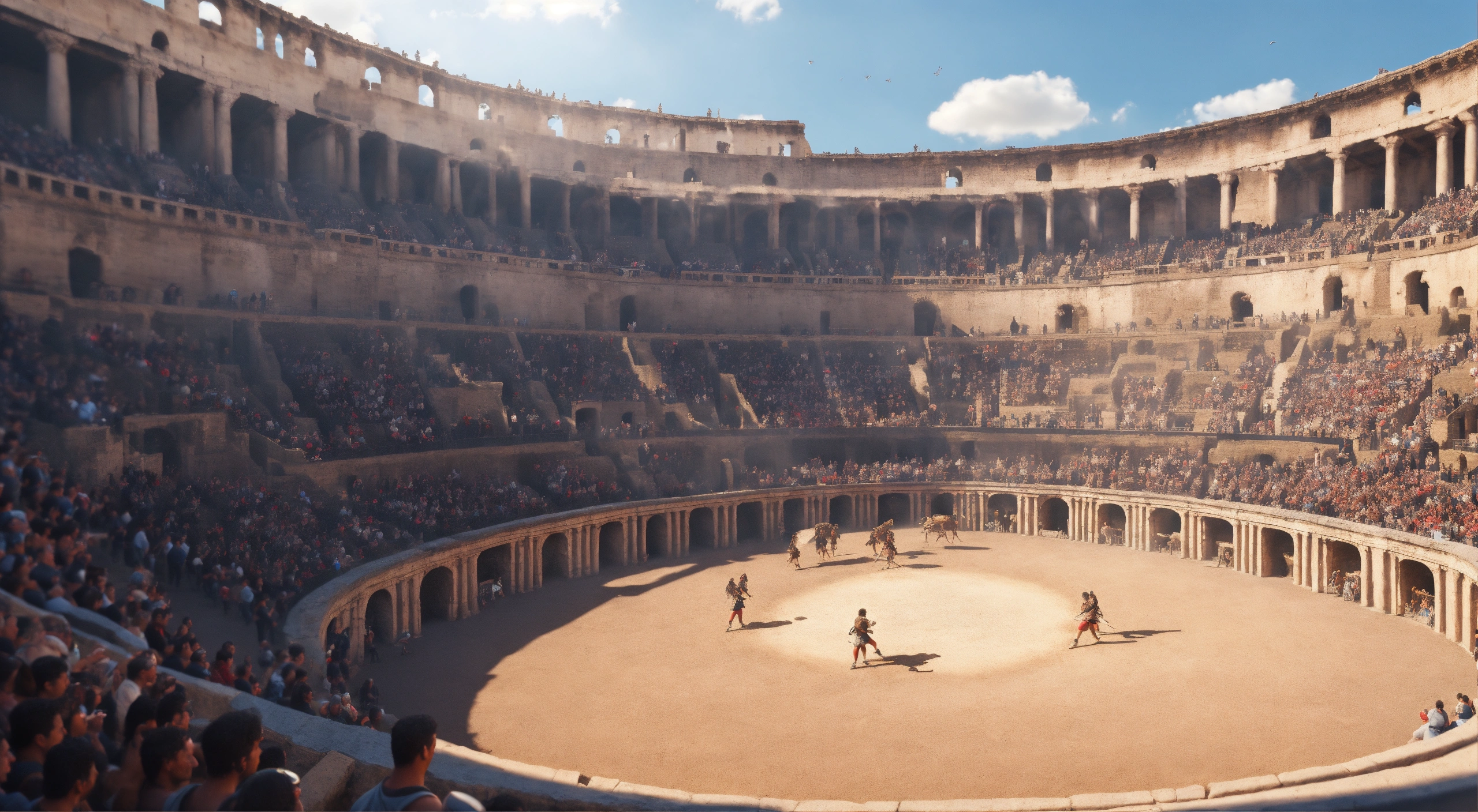 Lexica - A realistic and super-detailed photo from the crowded upper ...