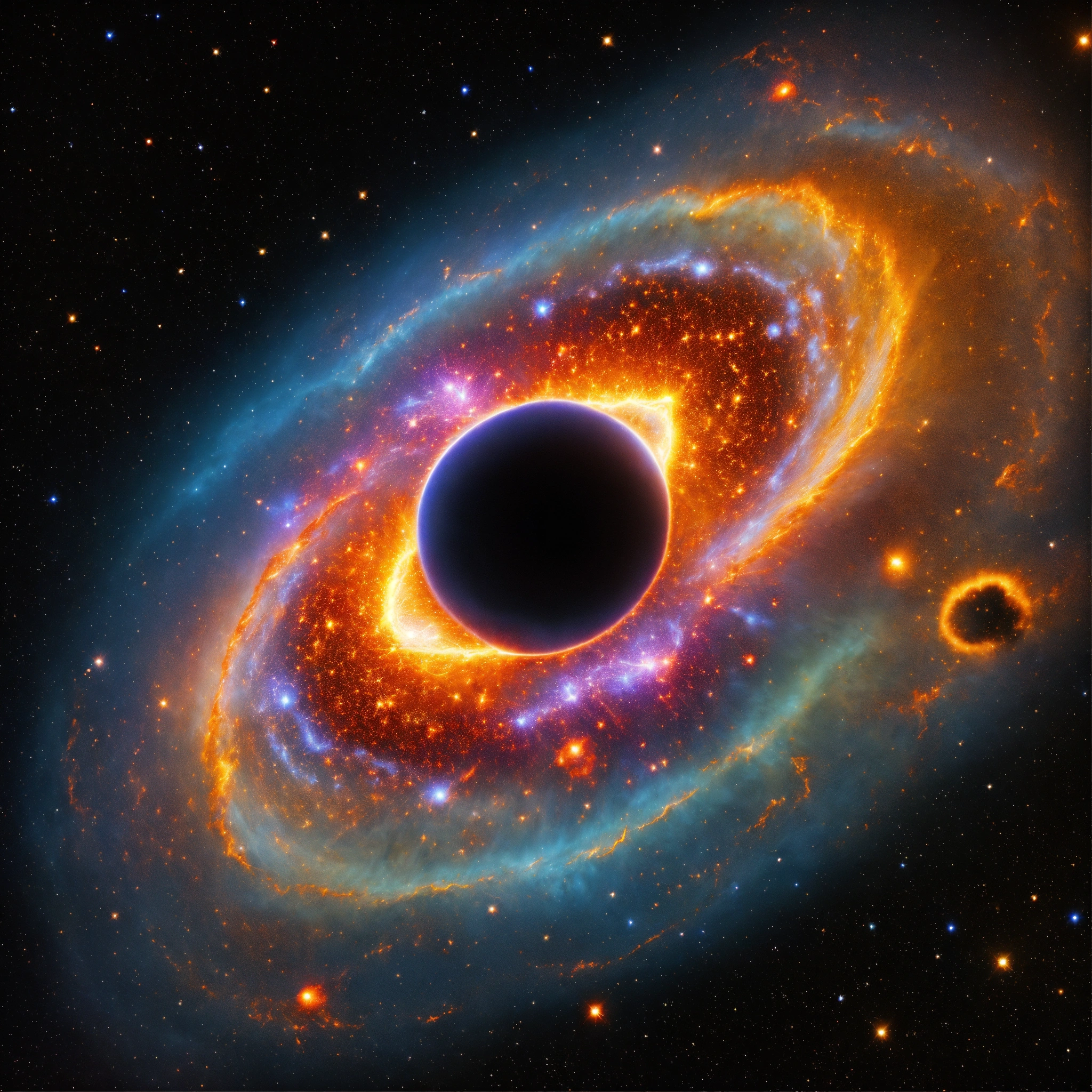 Lexica - A photograph capturing the mesmerizing beauty of a supernova ...