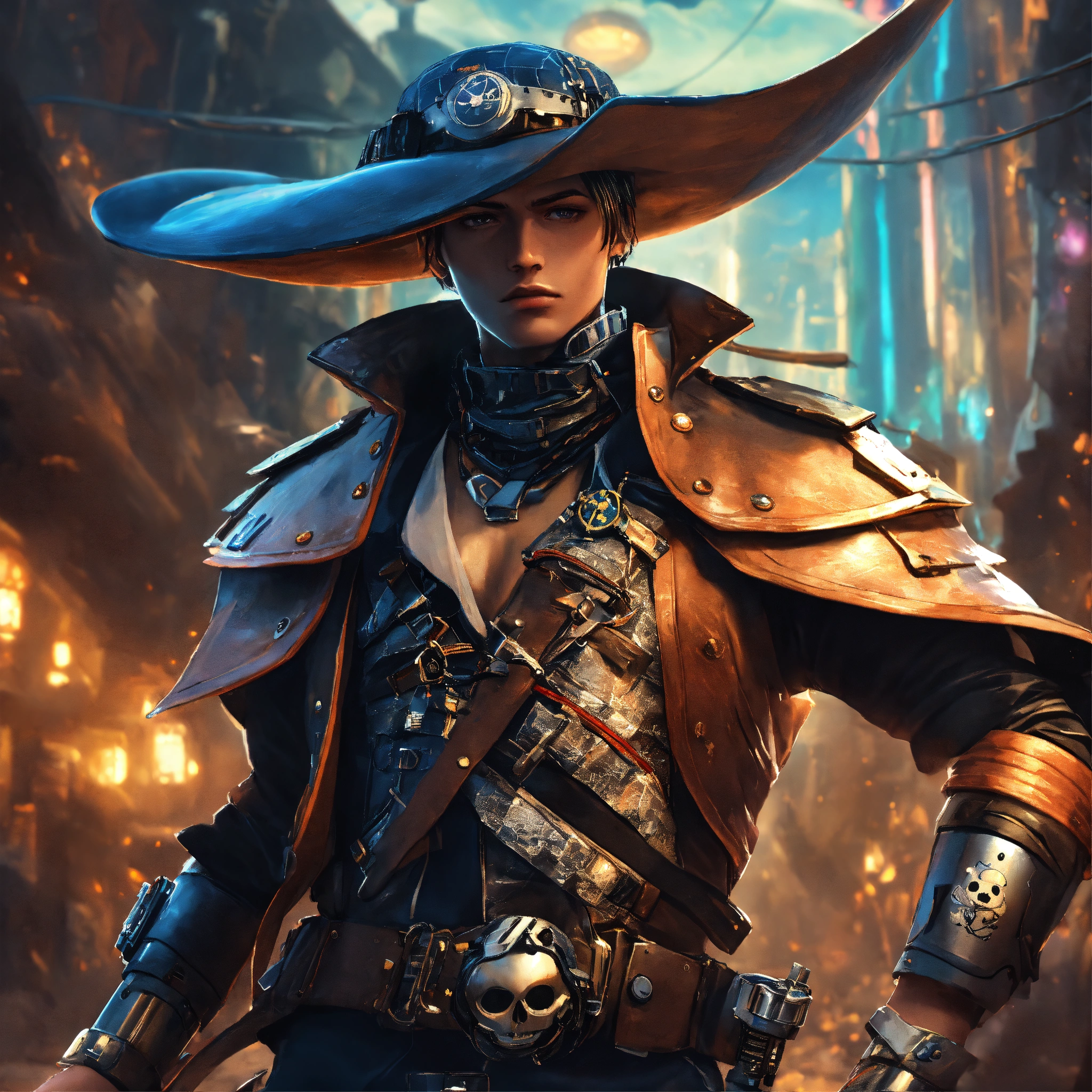 Lexica - Imagine a unique character inspired by the One Piece universe ...