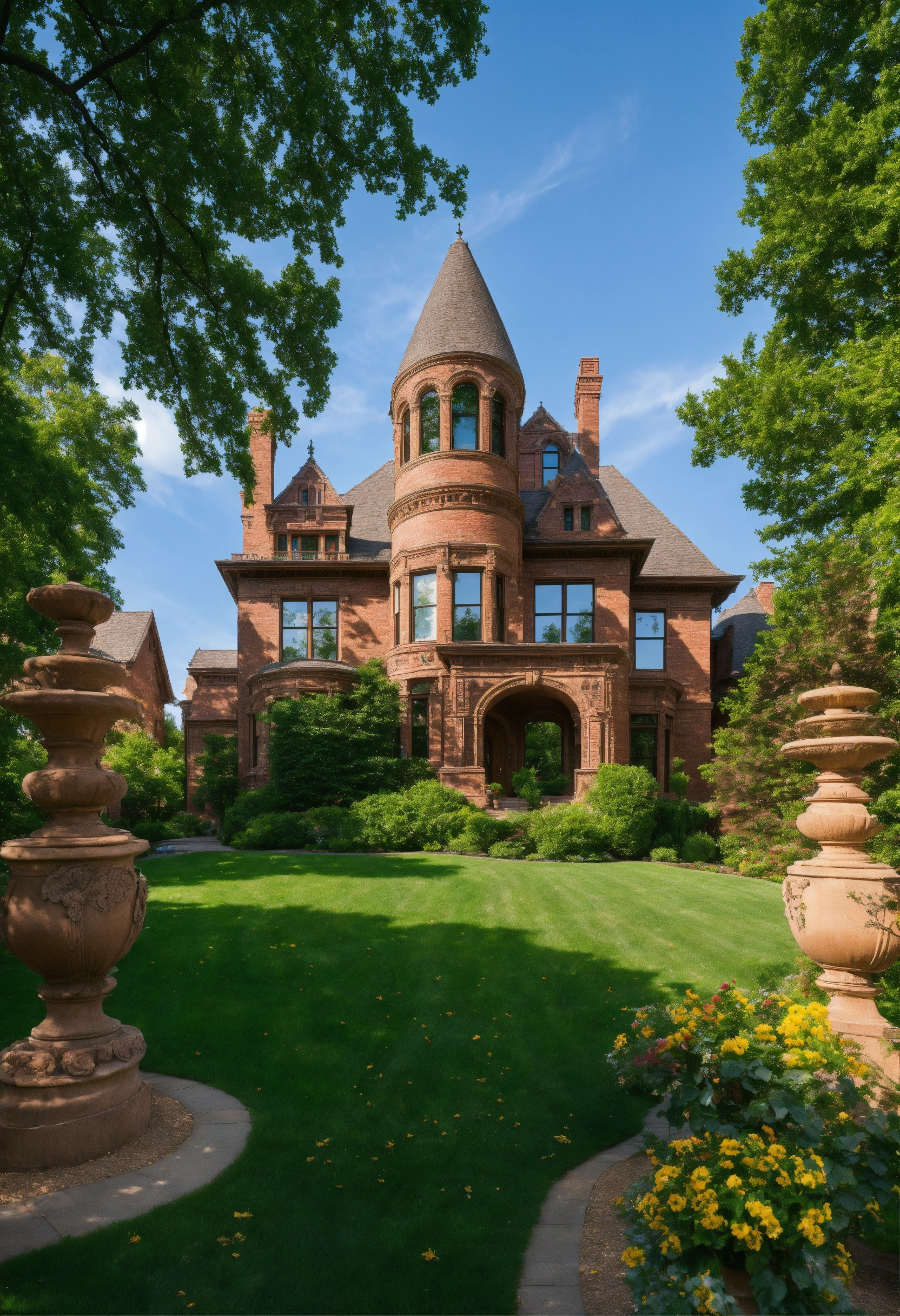 Lexica - Richardsonian Romanesque style mansion