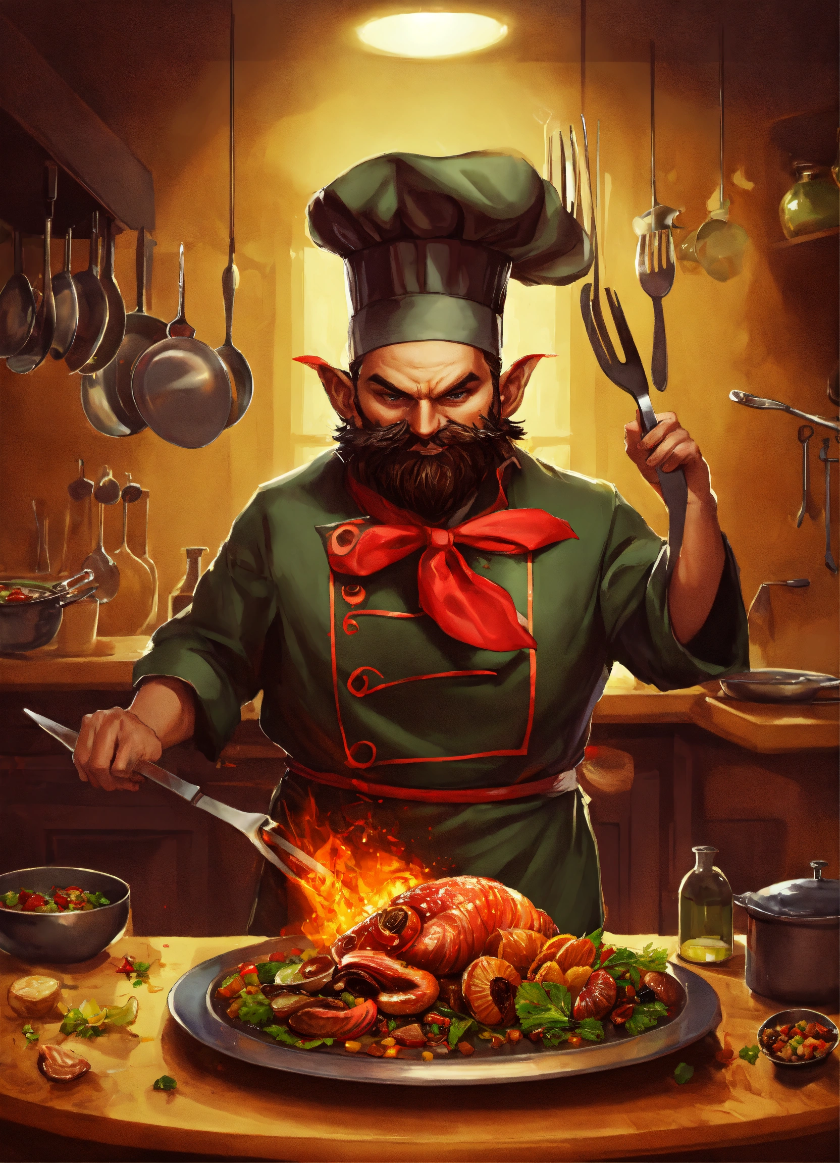 Lexica - An evil chef with poisonous dish