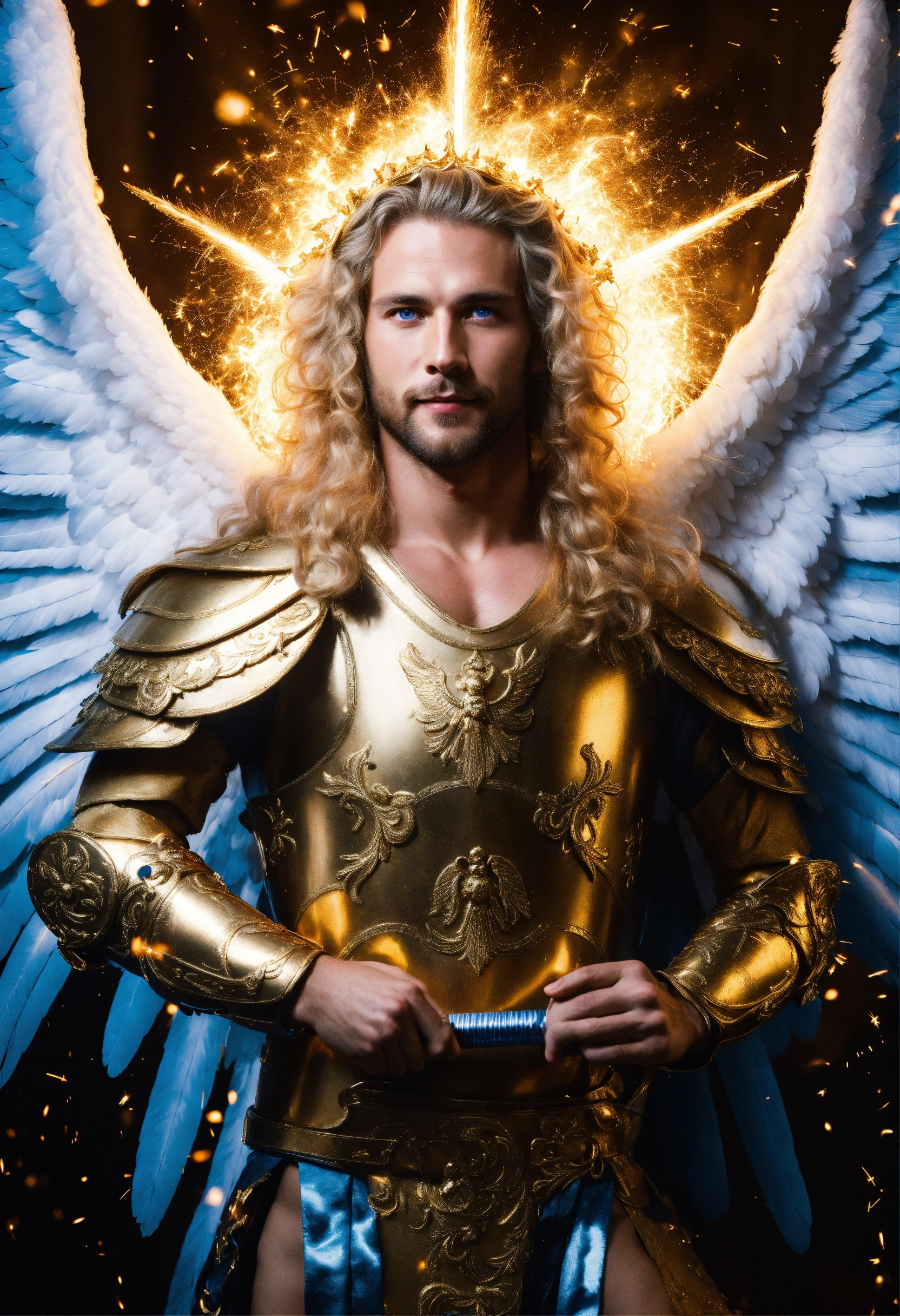 Lexica - Surrealistic photographic portrait of robust fit masculine ...