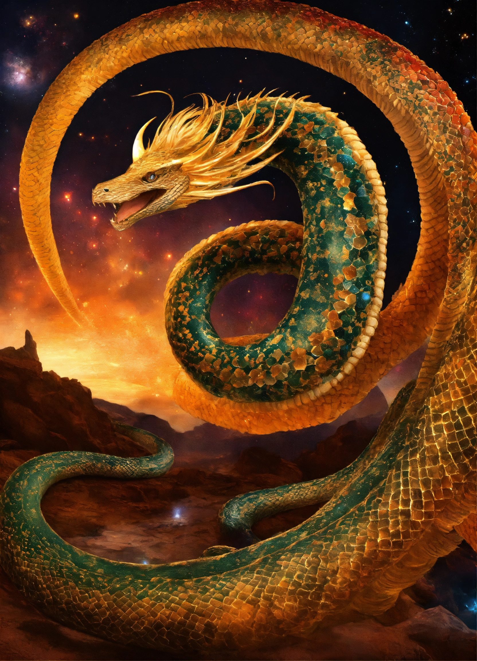 Lexica - Celestial Serpent Description The Celestial Serpent is a ...