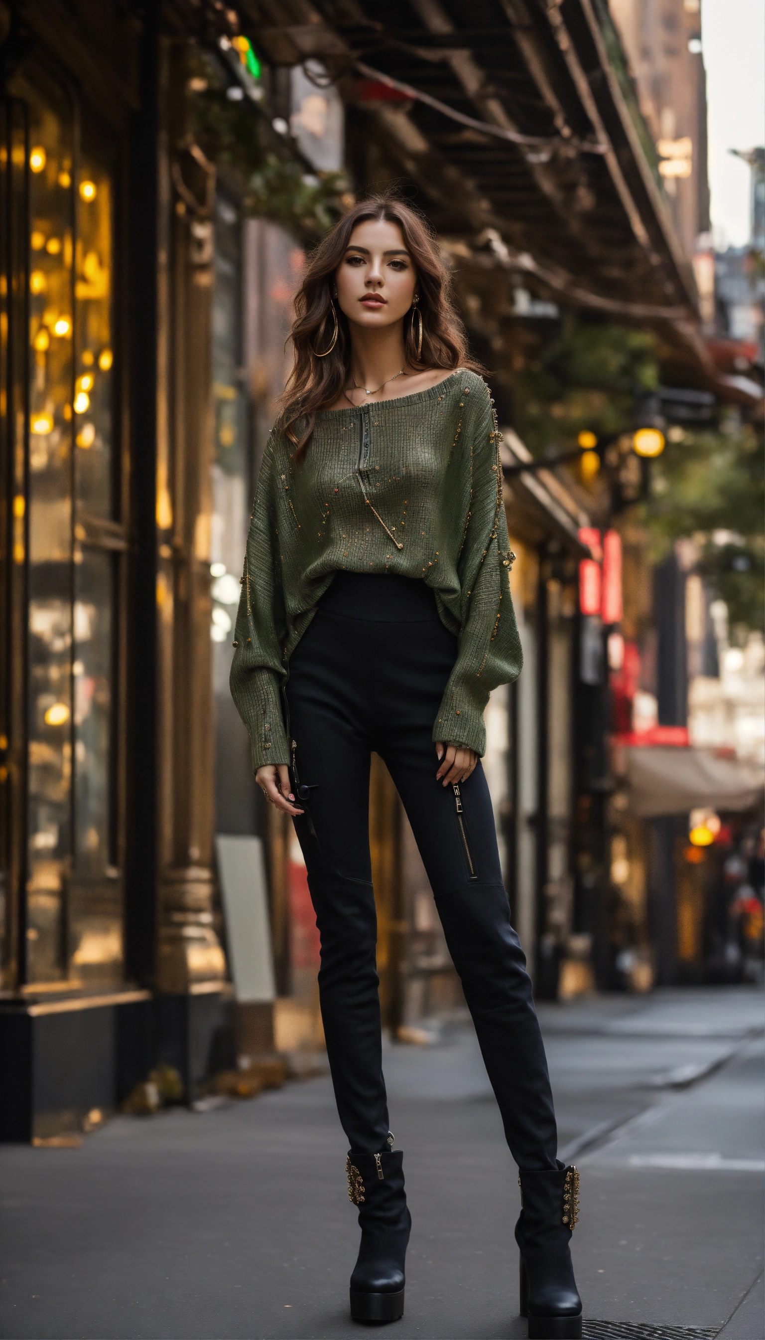 Lexica - Ultra realistic full body photo of petite italian female model ...