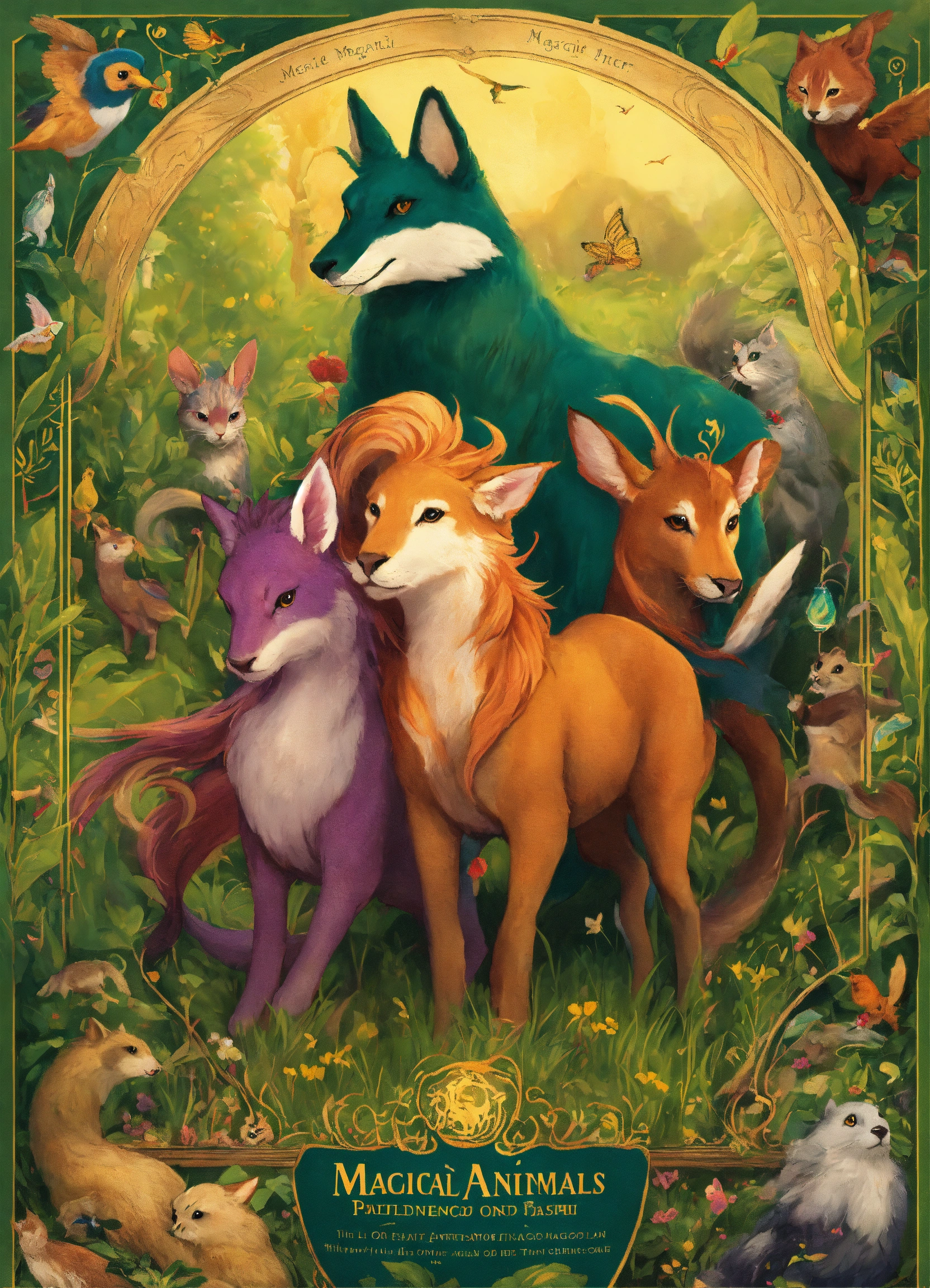 Lexica - Magical Animals Joining Forces to Protect the Enchanted School