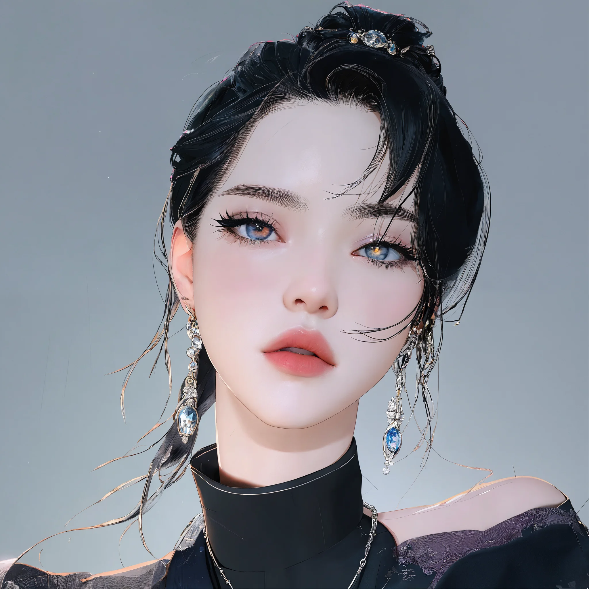 Lexica - Woman beauty , manhwa style, a lot of details, good detailing ...