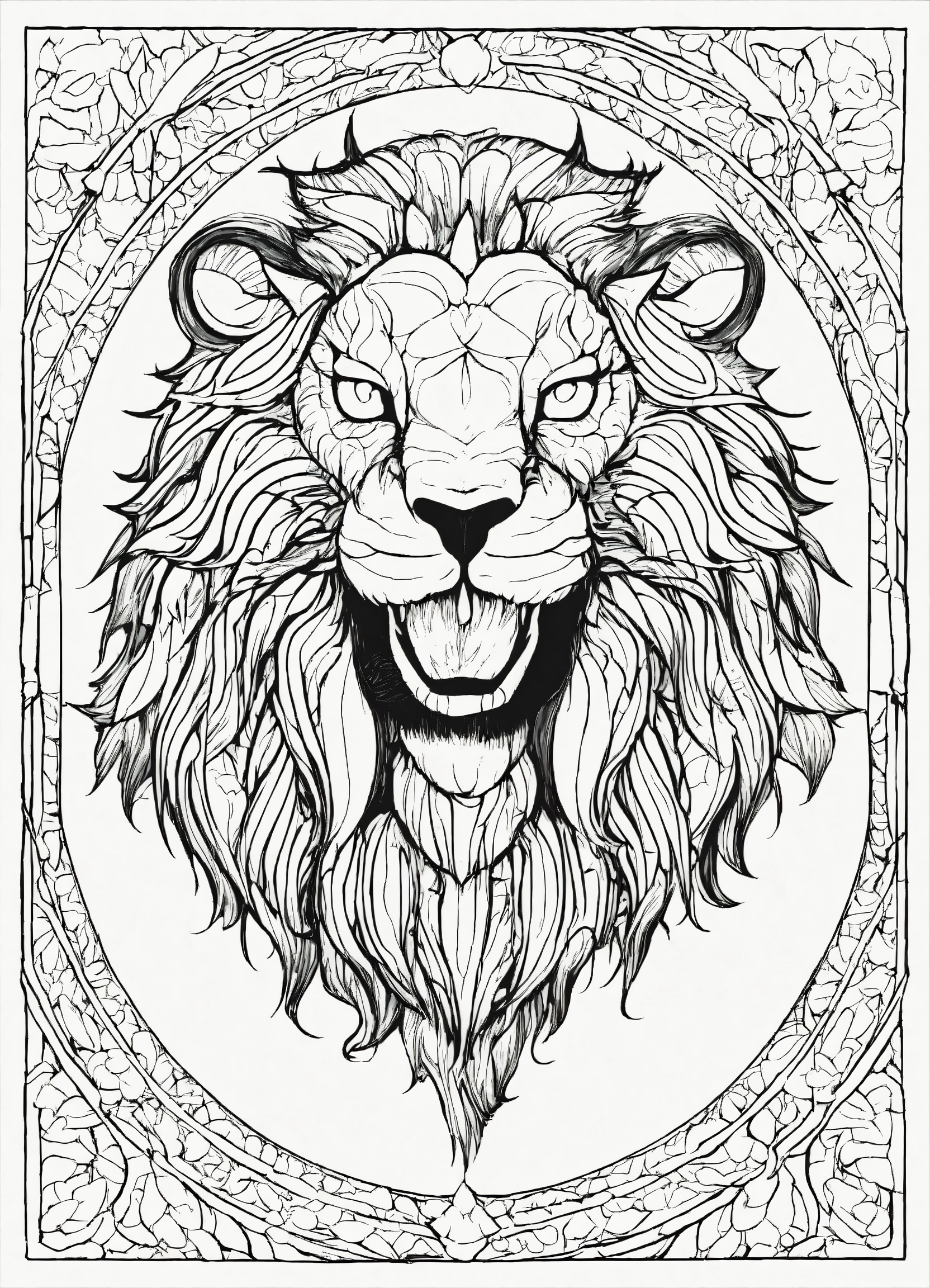 Lexica - Extremely simple image. Whispering Manticore. black and white ...