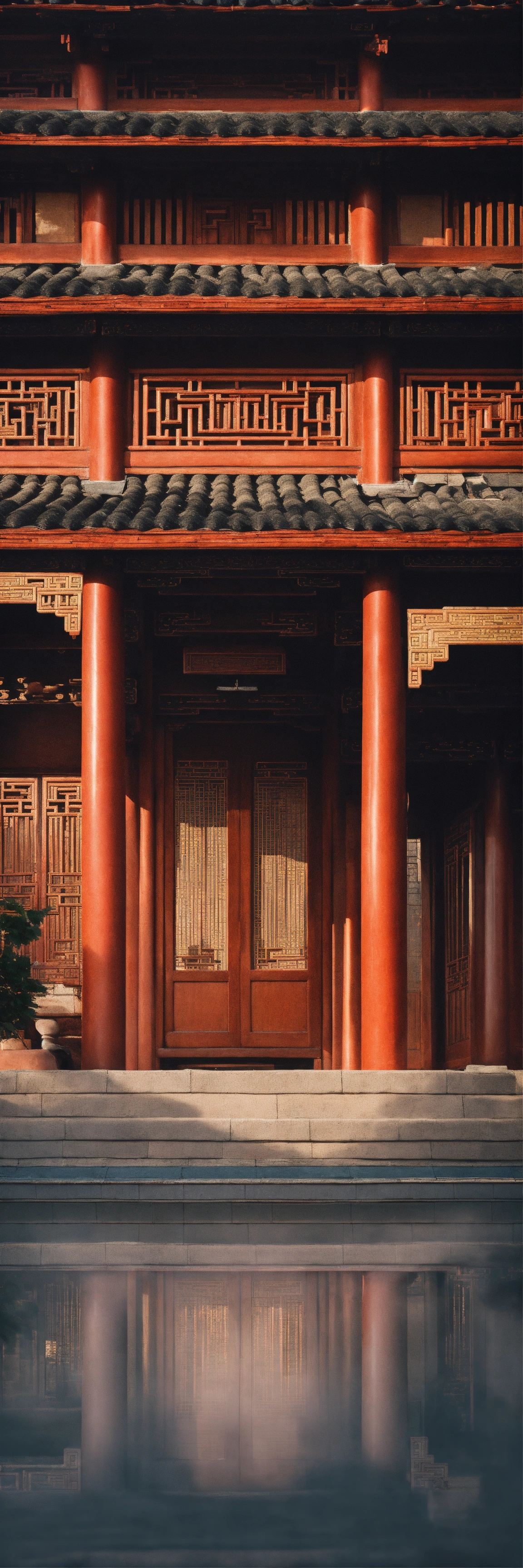 Lexica - An exquisite Chinese Huipai-style architecture is captured in ...