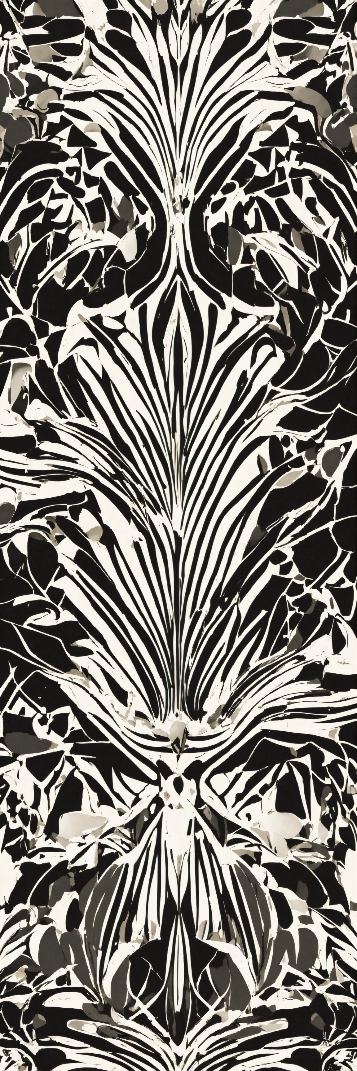 Lexica - Abstract monochrome print designs
