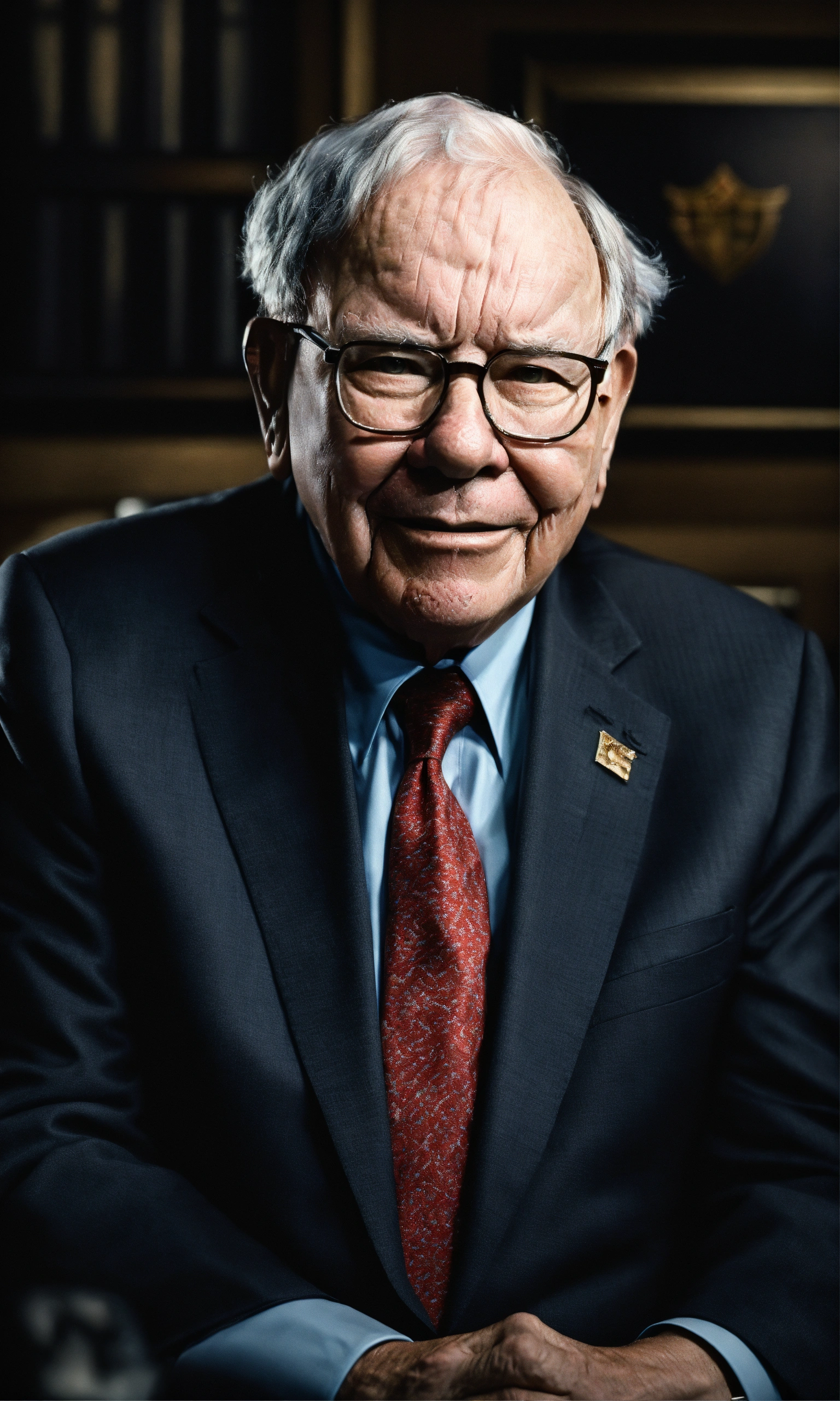 Lexica - Image of warren buffet, facing at camera, super realistic ...