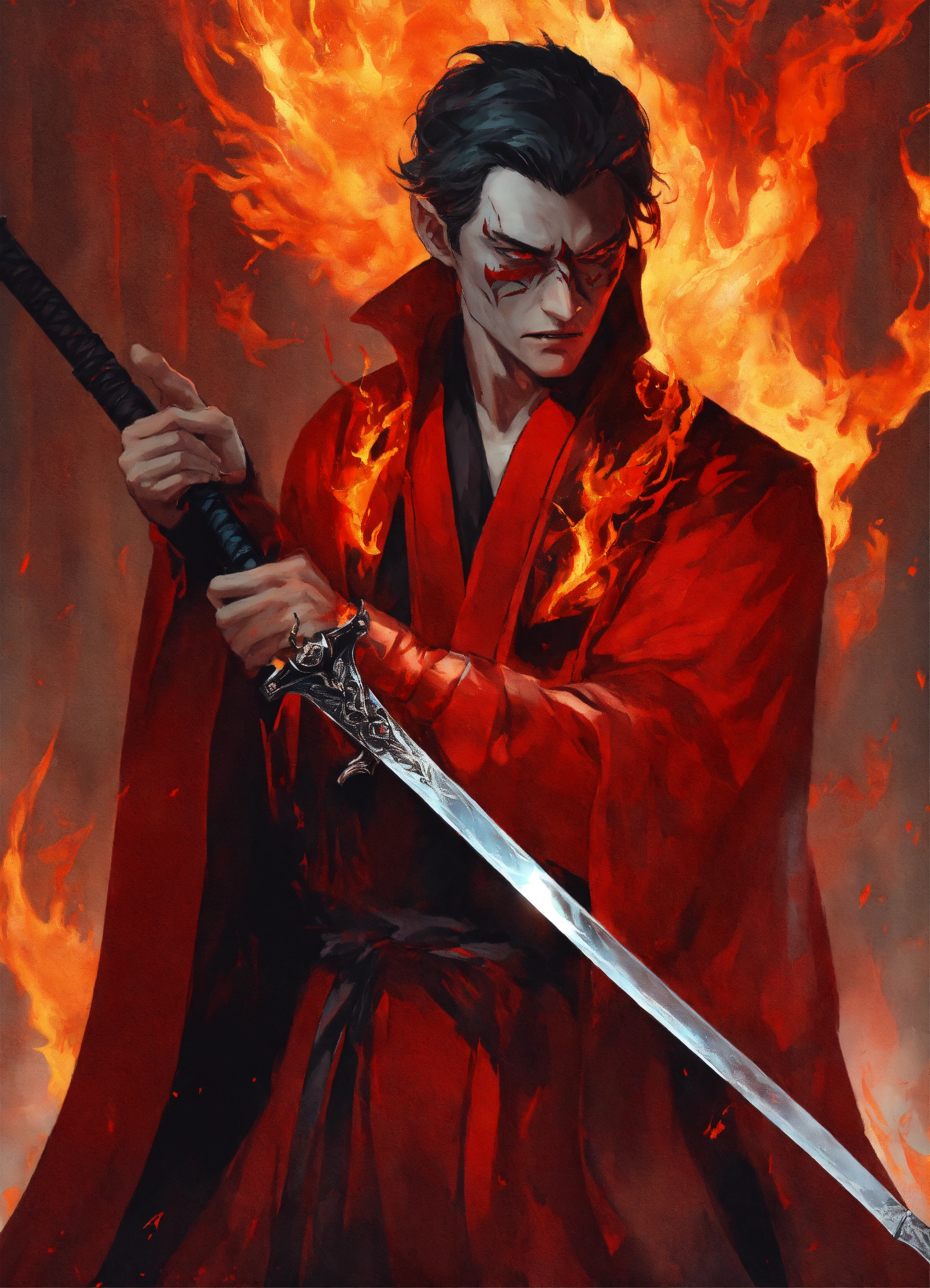 Lexica - "Cain from the heritage of cain, a vampire dressed in a robe ...