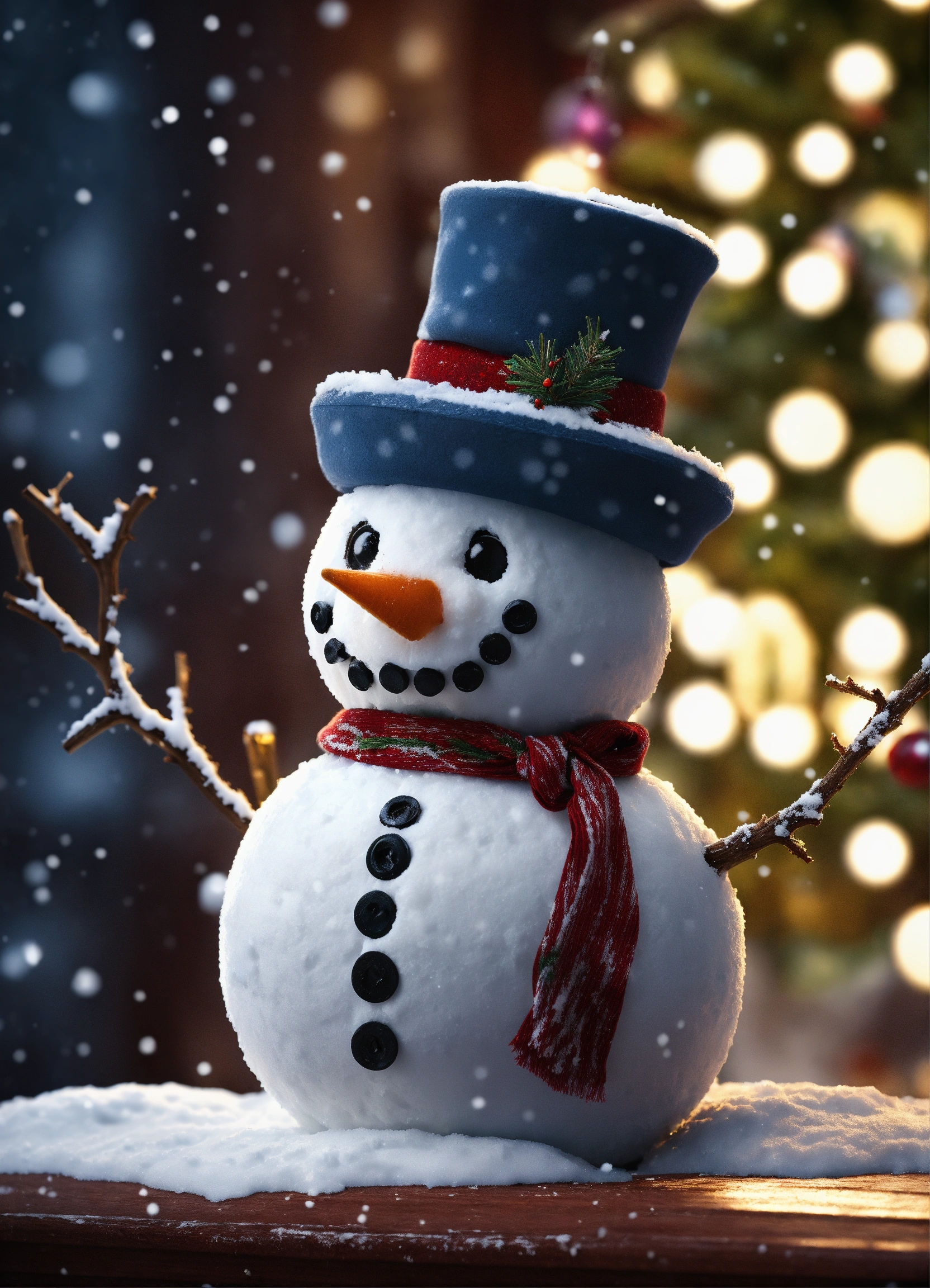 Lexica - Shy snowman. Hyperrealistic, high definition, high contrast ...