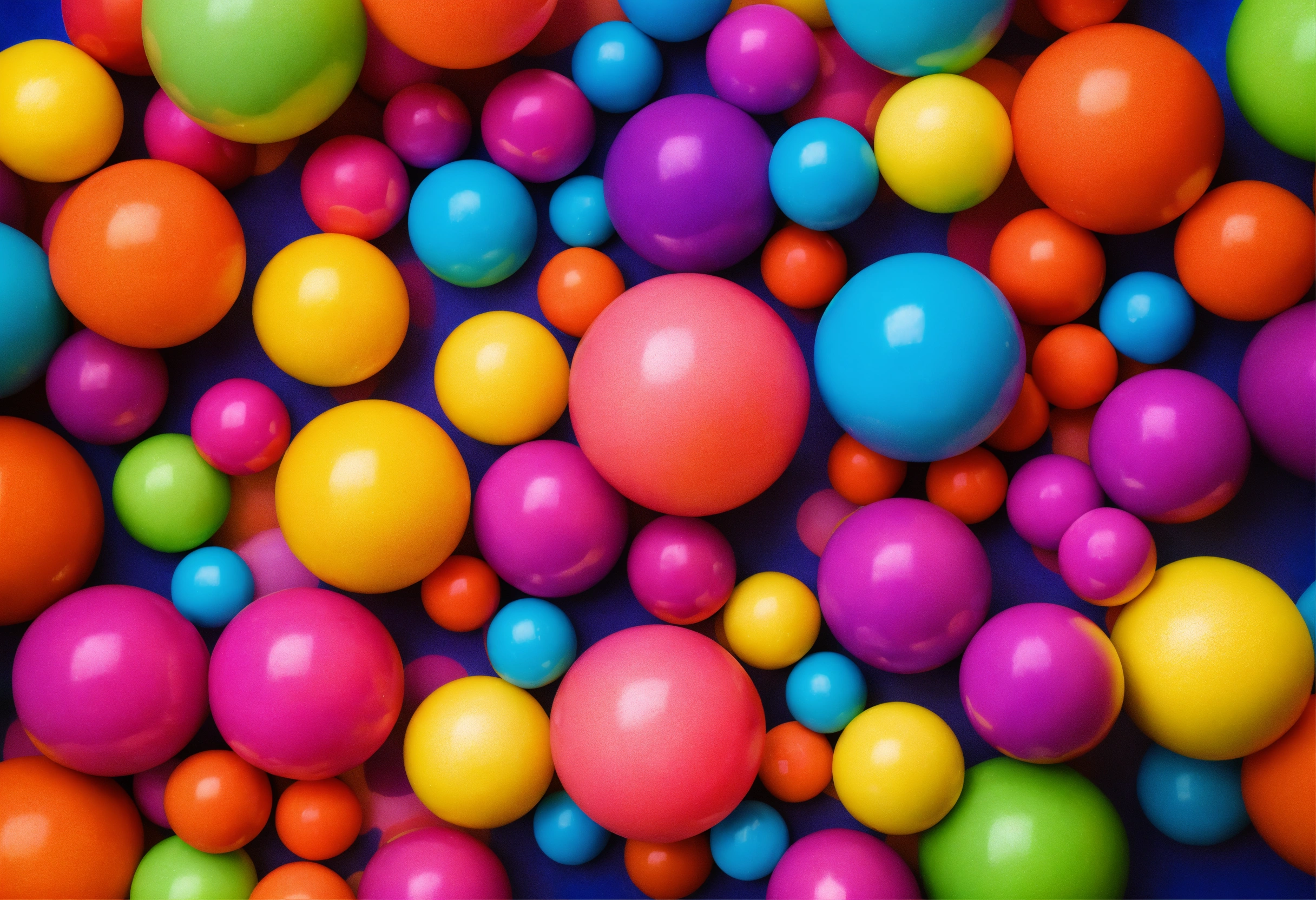Lexica - Colorful molecule balls