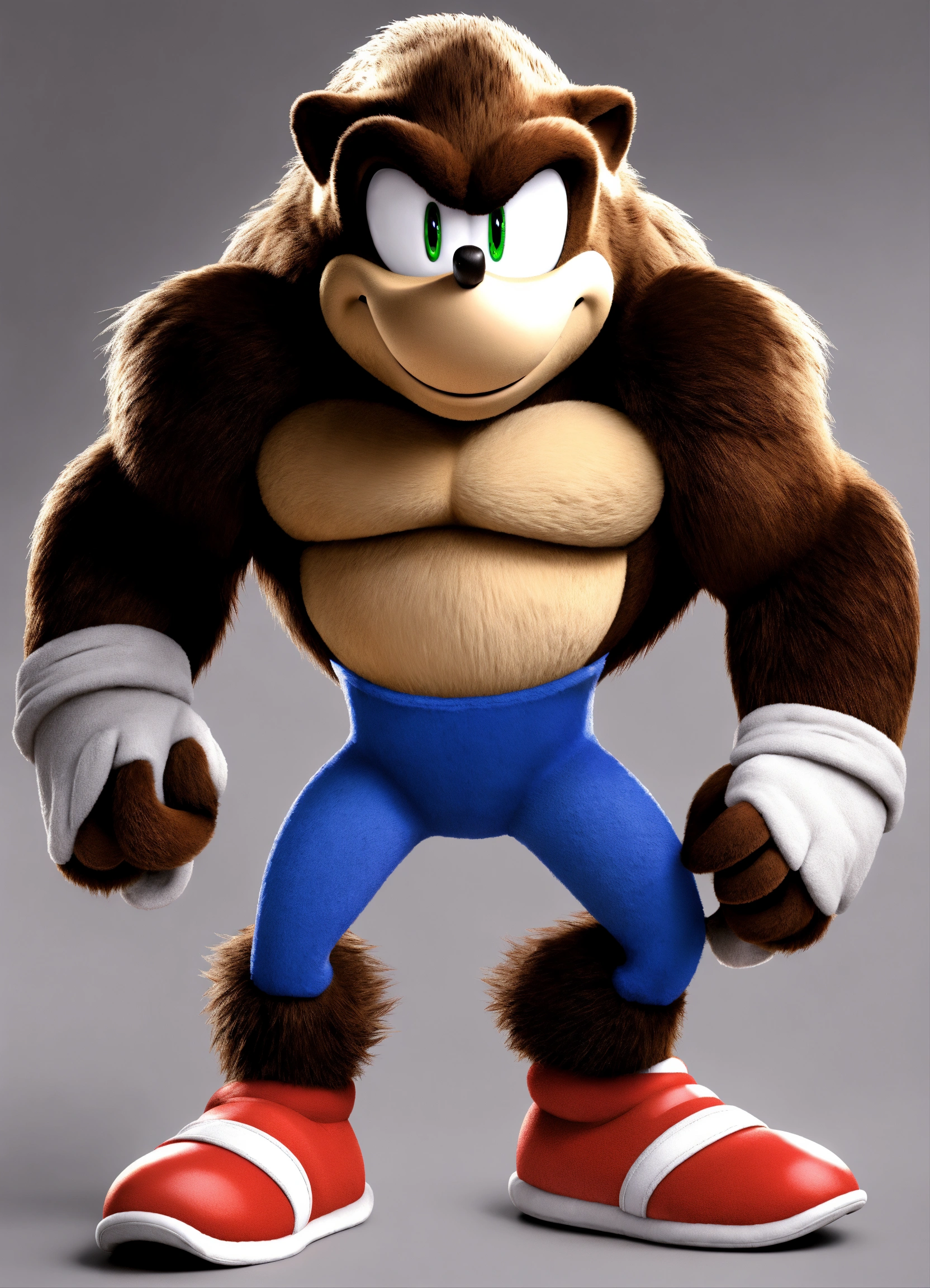 Lexica - Sonic the Hedgehog as a Kong