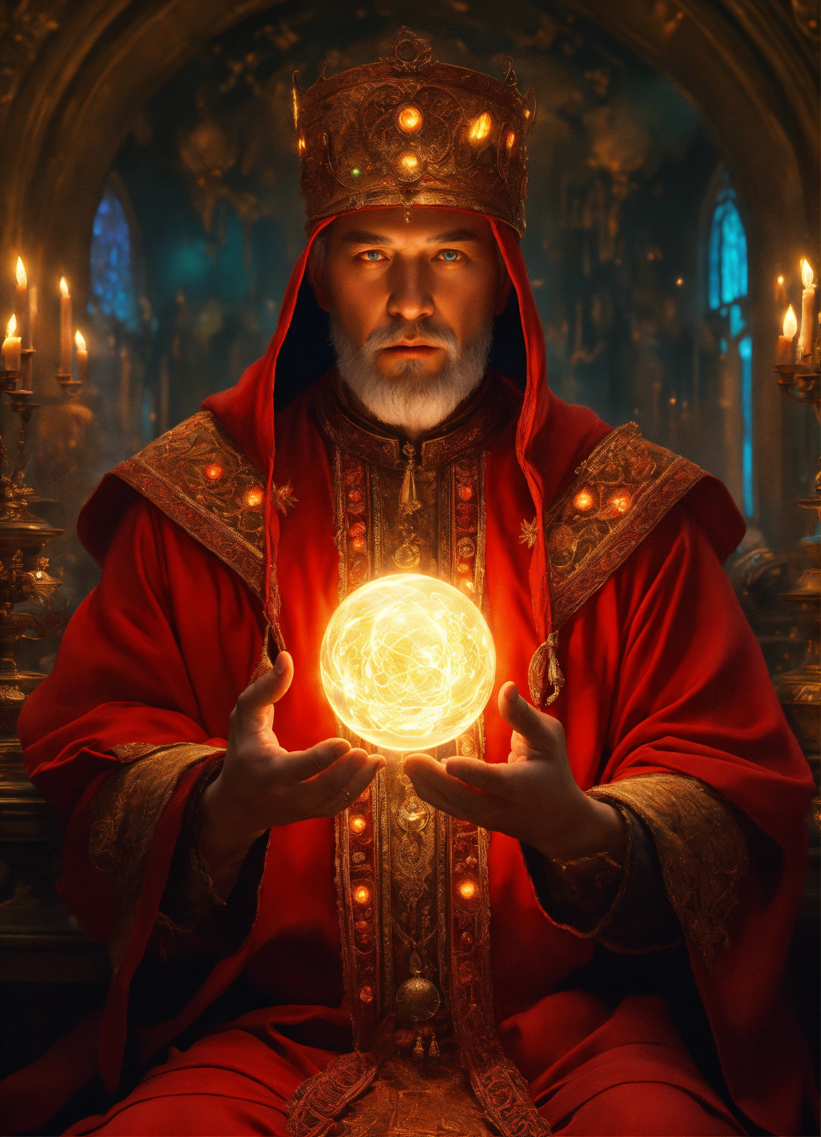 Lexica - Incredibly detailed, The Conjurer with glowing Luminous ...