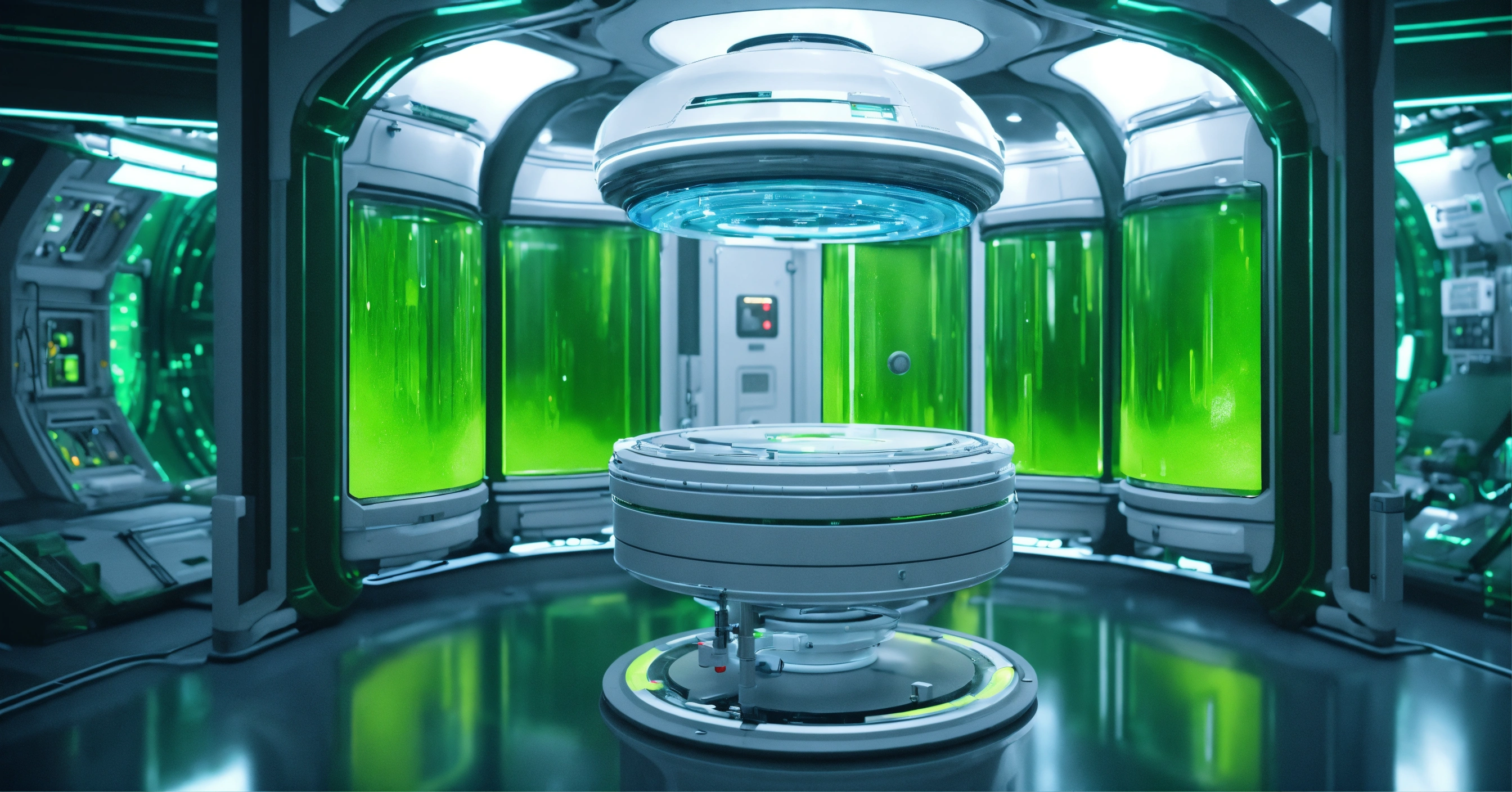 Lexica - A realistic photo of an advanced medical facility, with ...