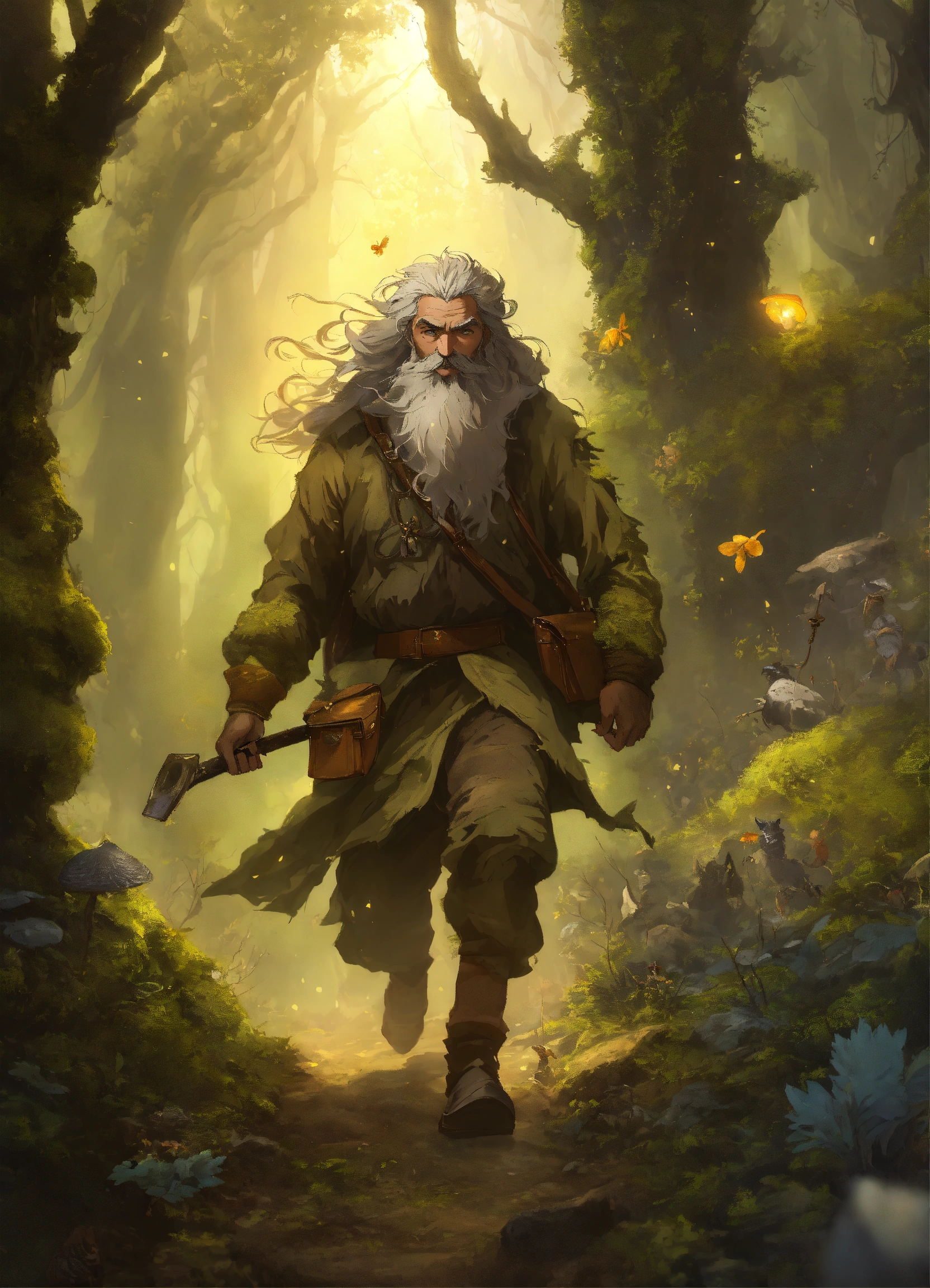 Lexica - Wearing shredded animal skins, a willowy young gaunt human ...