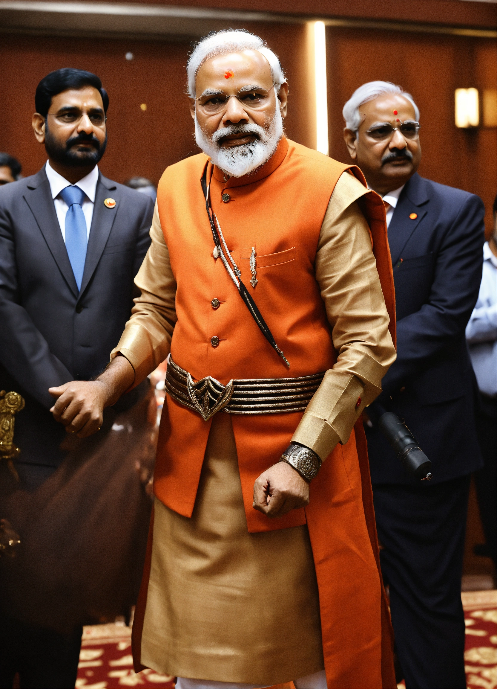 Lexica - Narender modi wearing thor costume