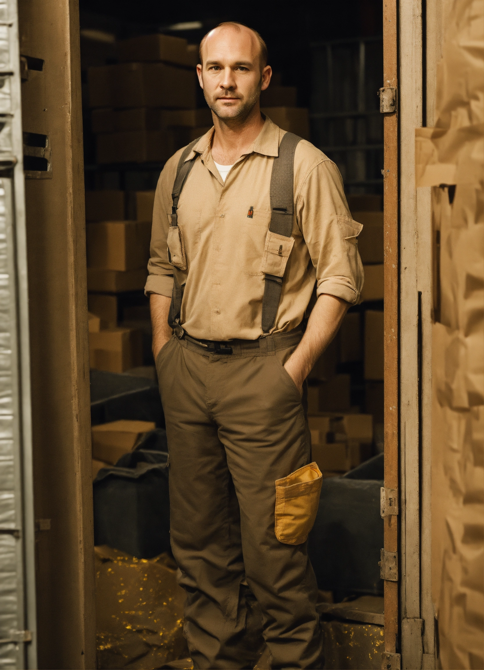 Lexica - White man in his late 30s short with small build Unattractive ...