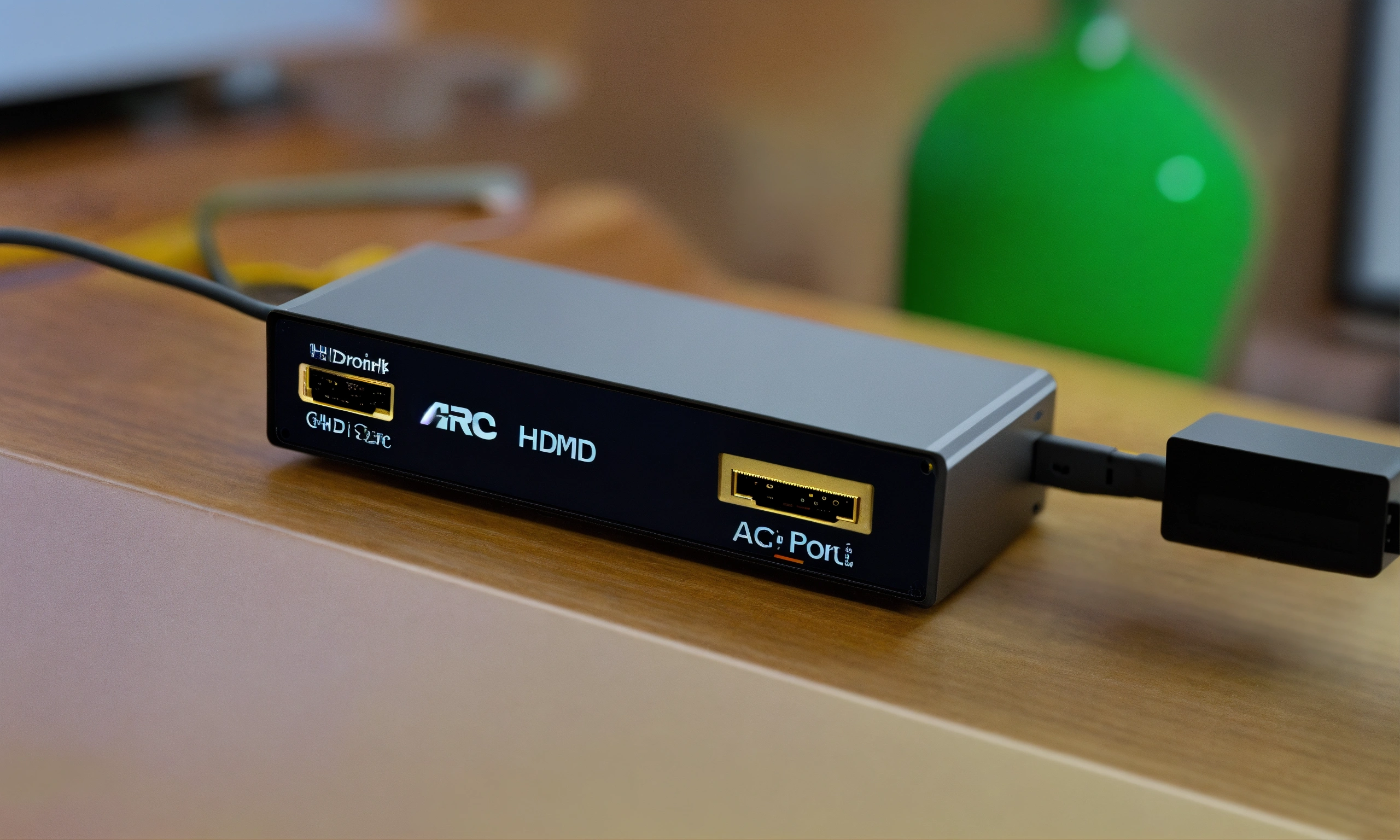 Lexica - Visualize an HDMI ARC port, showing the 'ARC' label on the ...