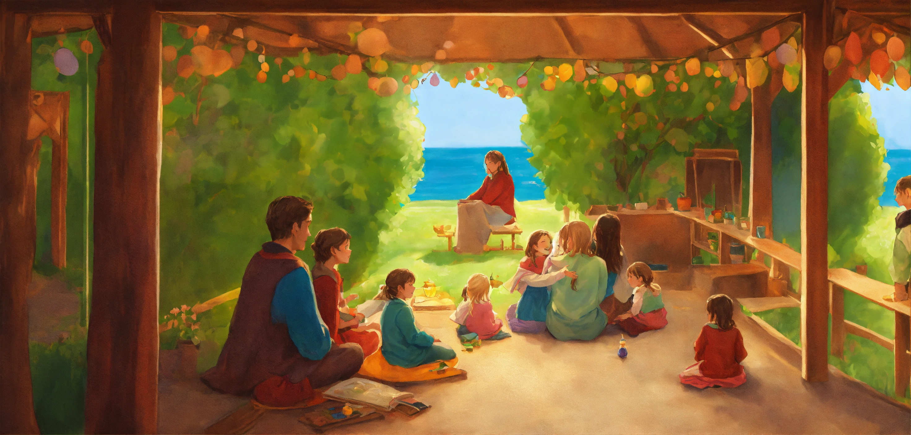 Lexica GEM Is A Family type Waldorf School Create A Picture For Them