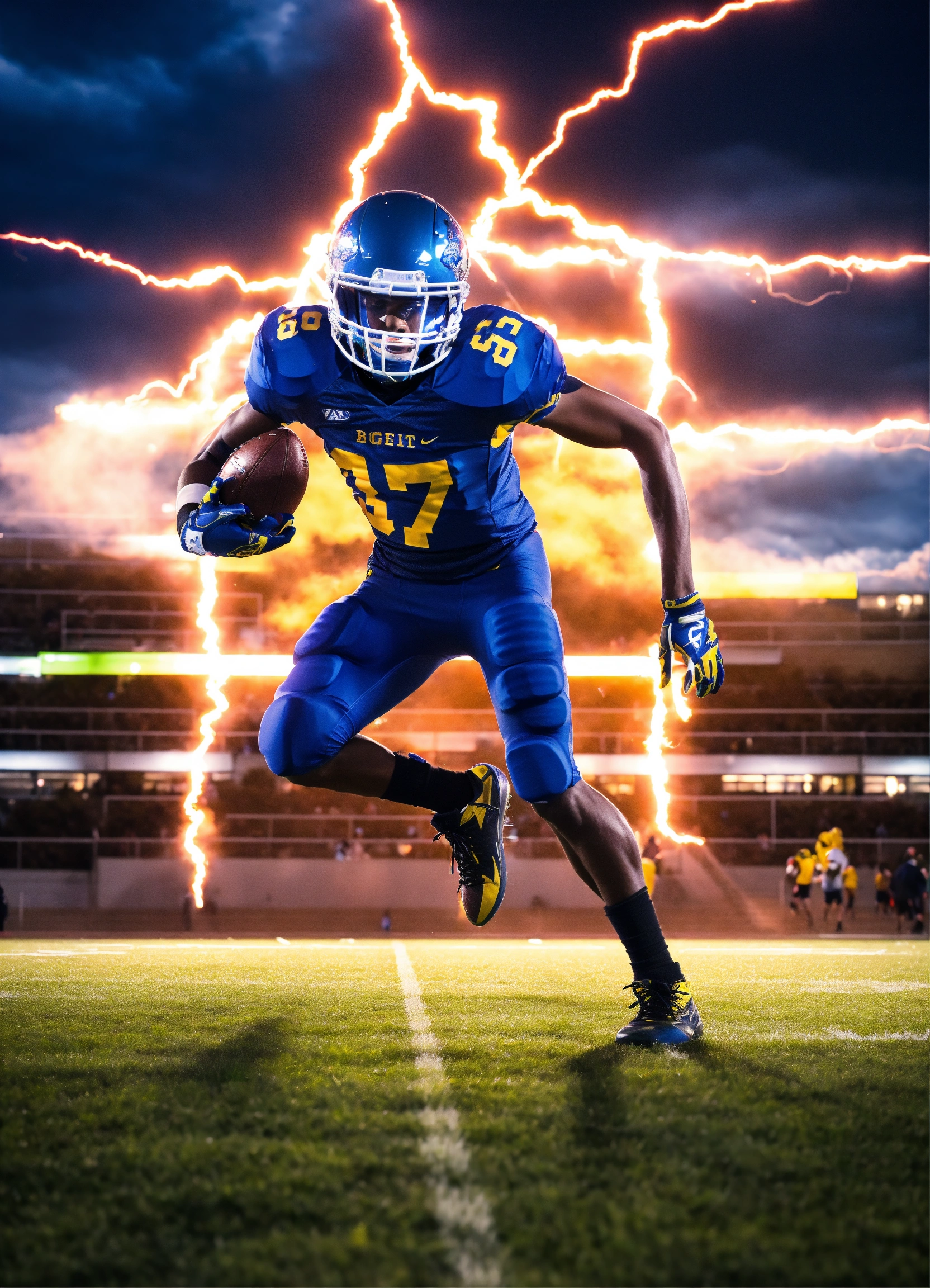 Lexica - FRIDAY NIGHT LIGHT FOOTBALL TEAM LIGHTINING BOLT