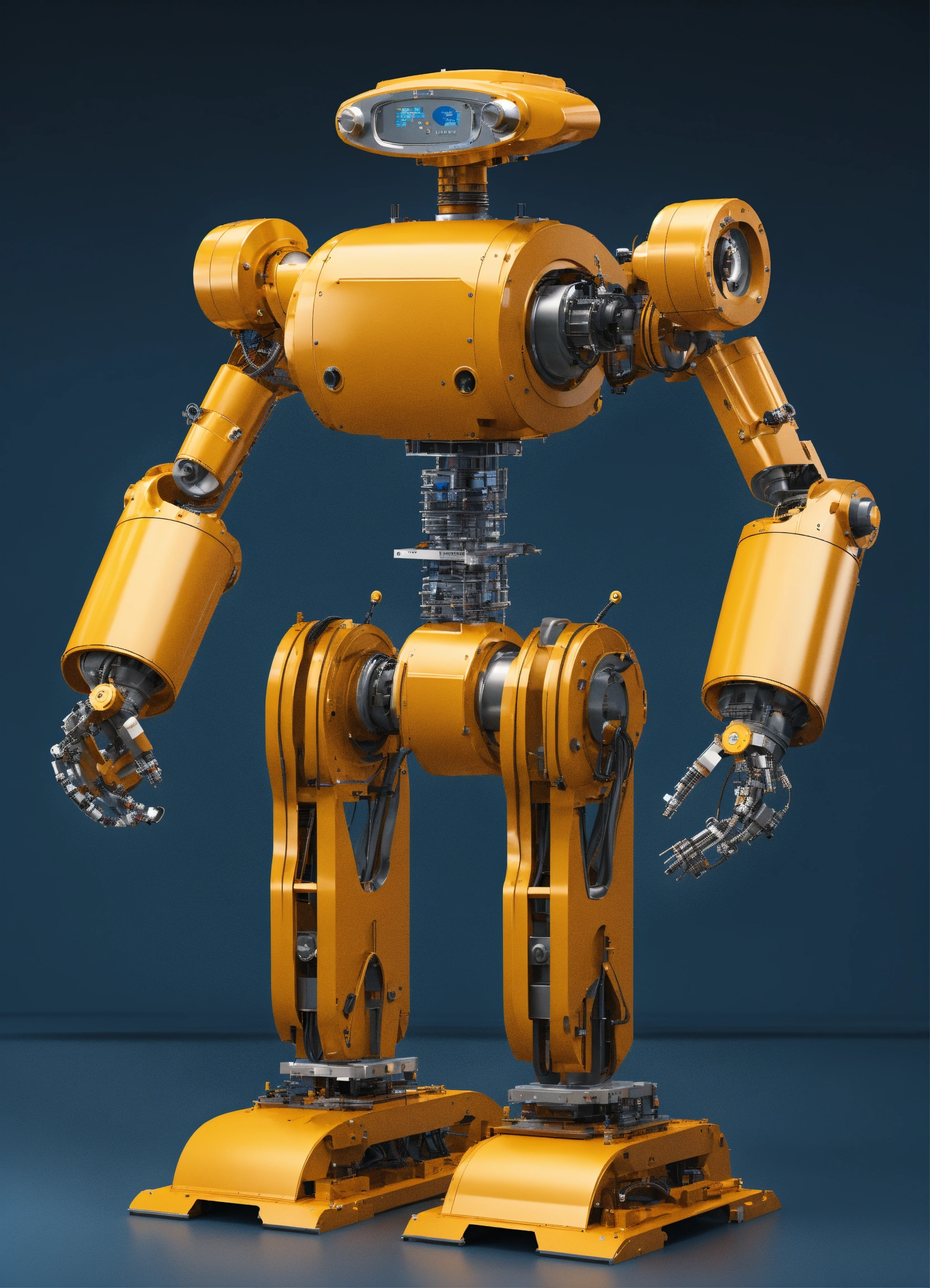 Lexica - A 3D image of progress in the field of industry, especially in ...